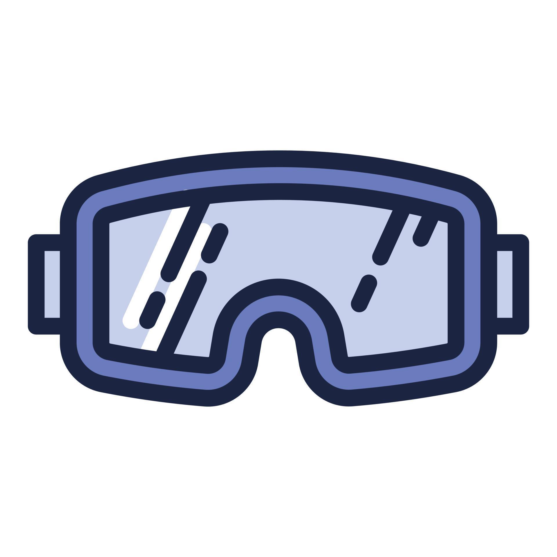 Ski Sunglasses Mask Icon Outline Style 14222414 Vector Art At Vecteezy