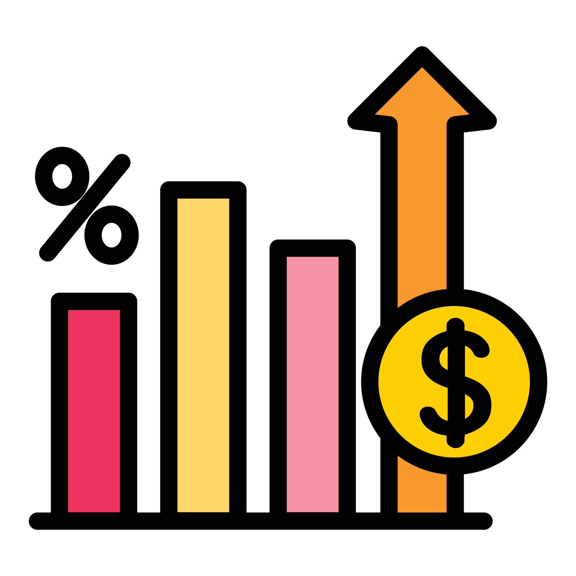 Deposit Graph Chart Icon Outline Style 14225494 Vector Art At Vecteezy
