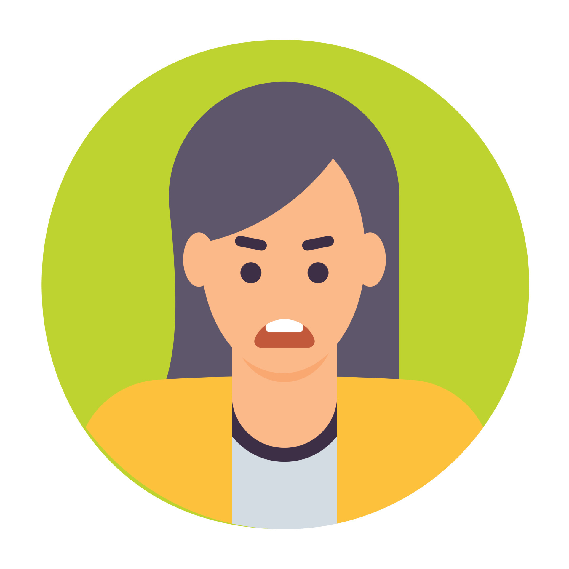 Trendy Angry Woman 14231172 Vector Art at Vecteezy
