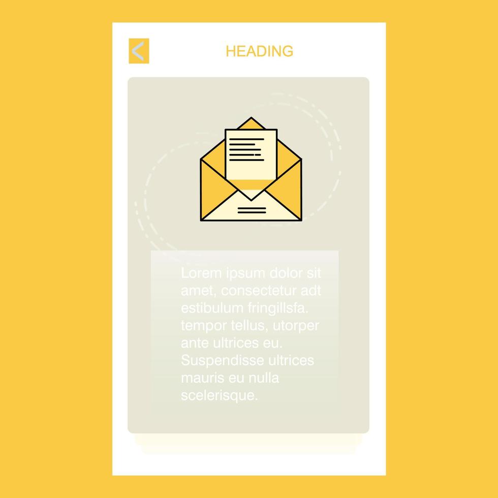 Letter mobile vertical banner design design Vector 14233605 Vector Art ... Letter mobile vertical banner design design Vector 14233605 Vector Art ...