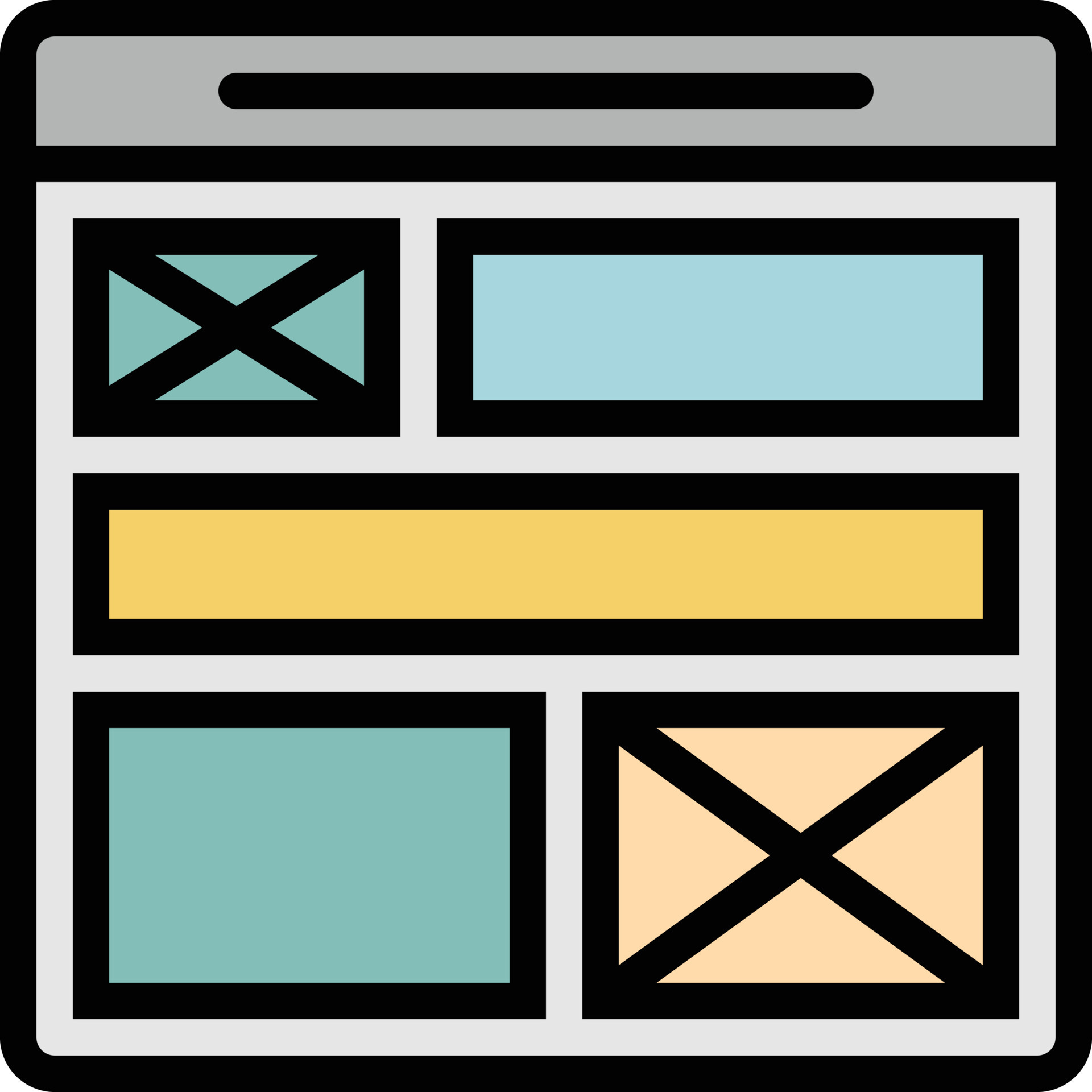 Wireframe Structure Mockup Software Development Filled Outline Icon 14236091 Vector Art At