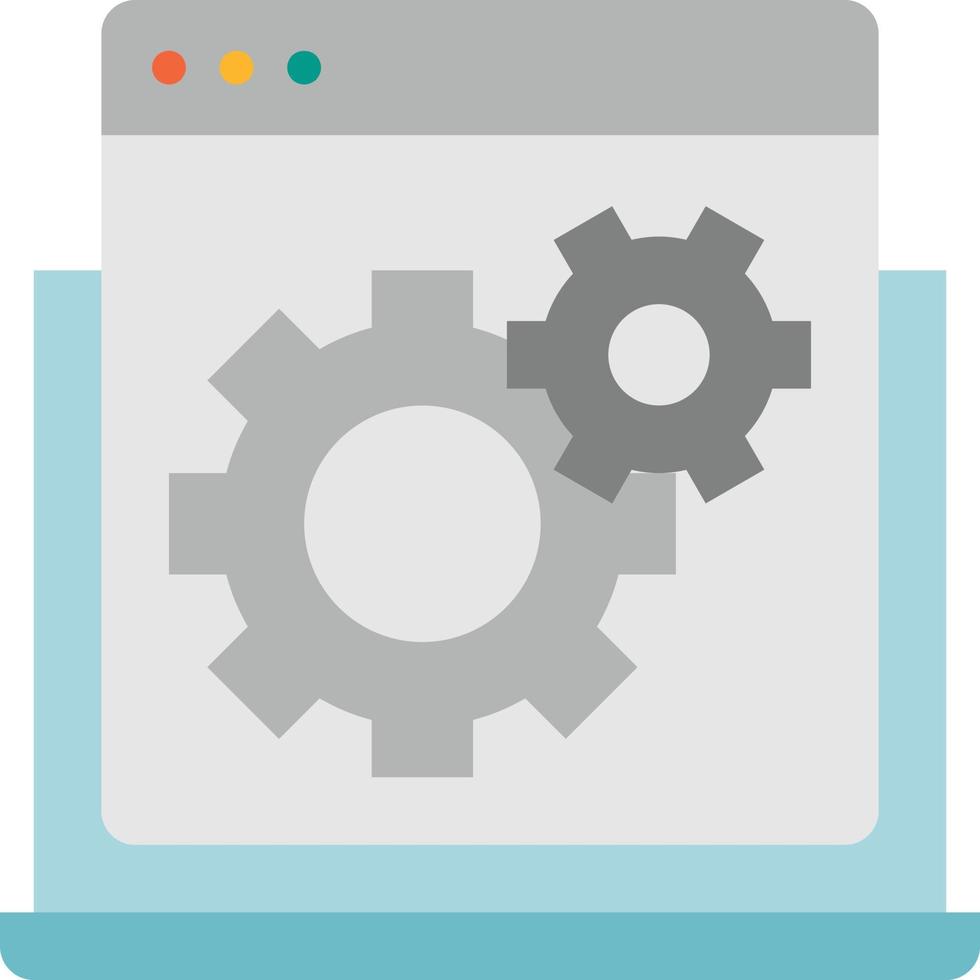development software engineering preference setting - flat icon 14236350 Vector Art at Vecteezy