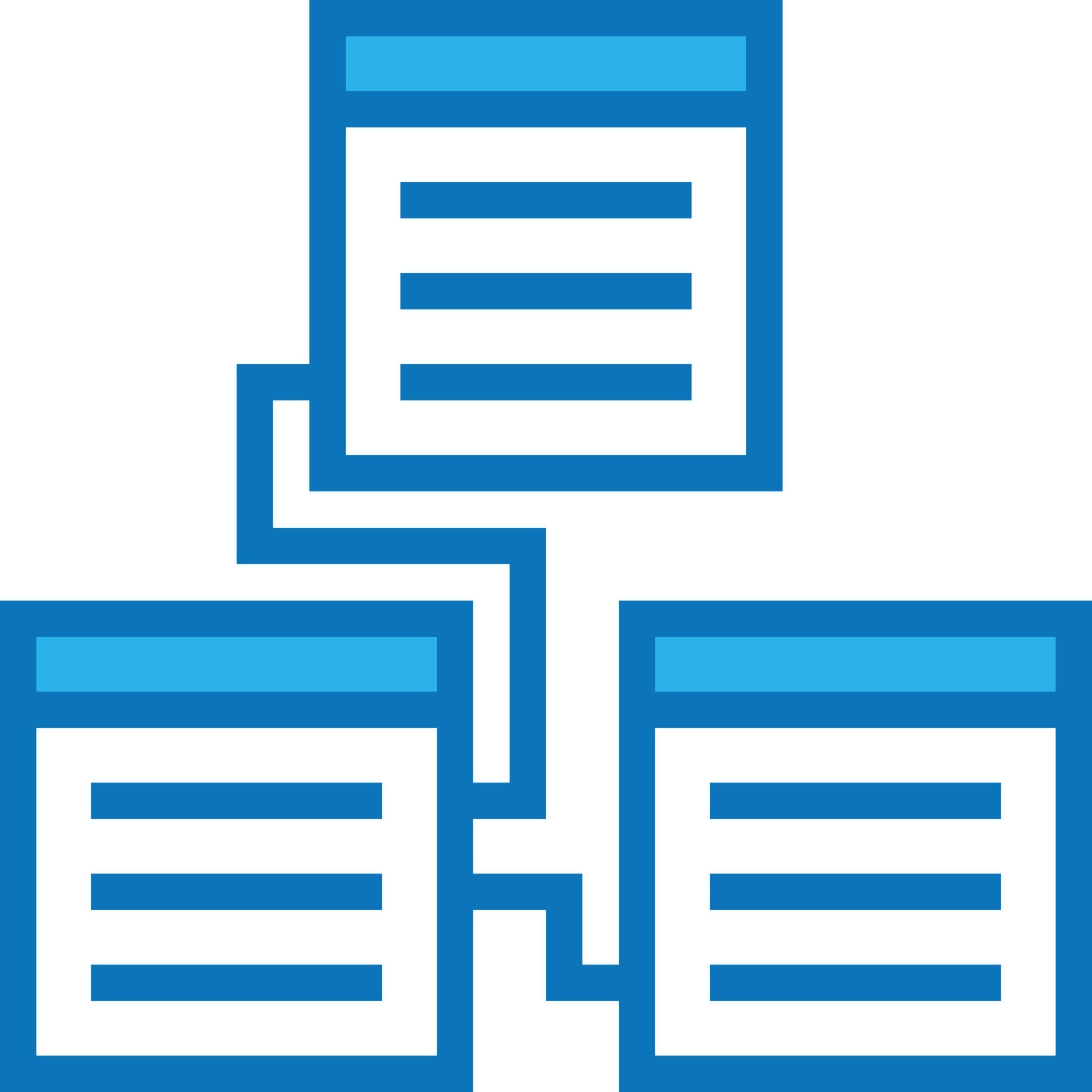 database design structure software development - blue icon 14236778 ...