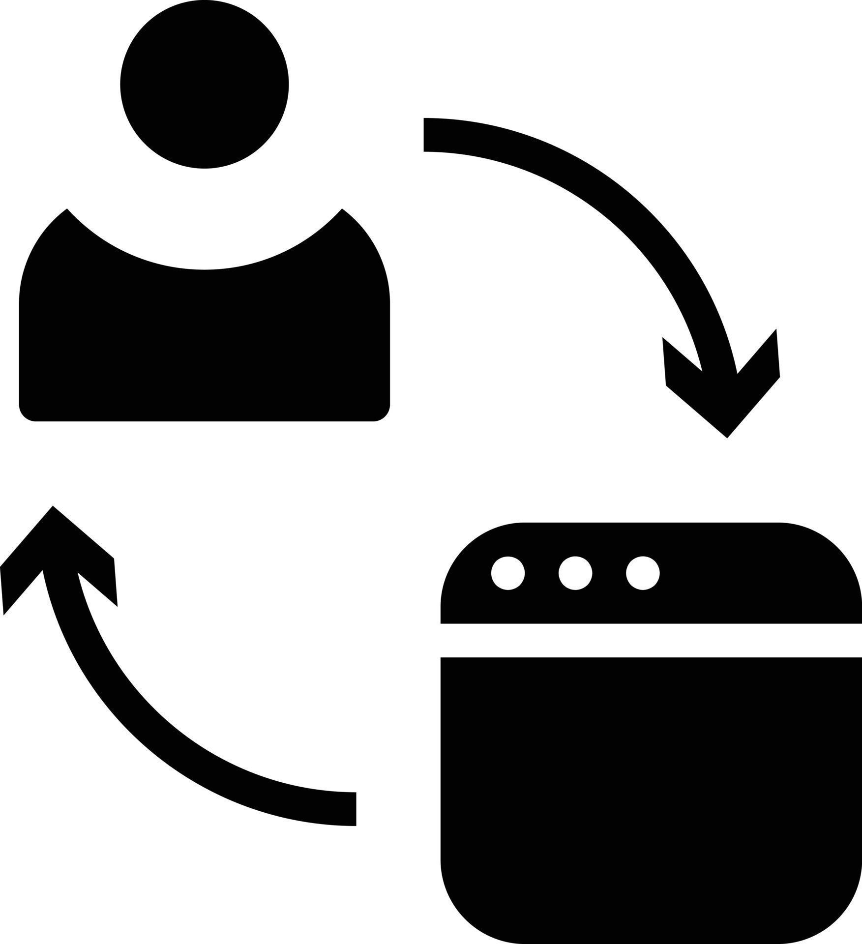 interaction user experience software development - solid icon 14237162 ...