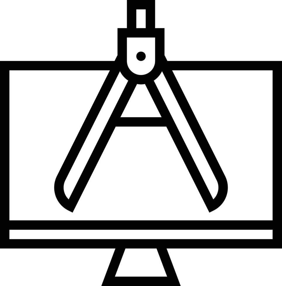 Architecture Structure Preference Software Development Outline Icon
