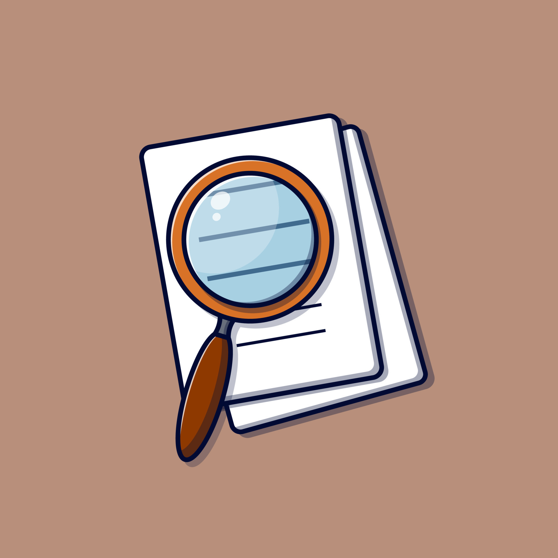 Magnifying glass icon vector. Search icon with magnifying glass and ... Magnifying glass icon vector. Search icon with magnifying glass and ...