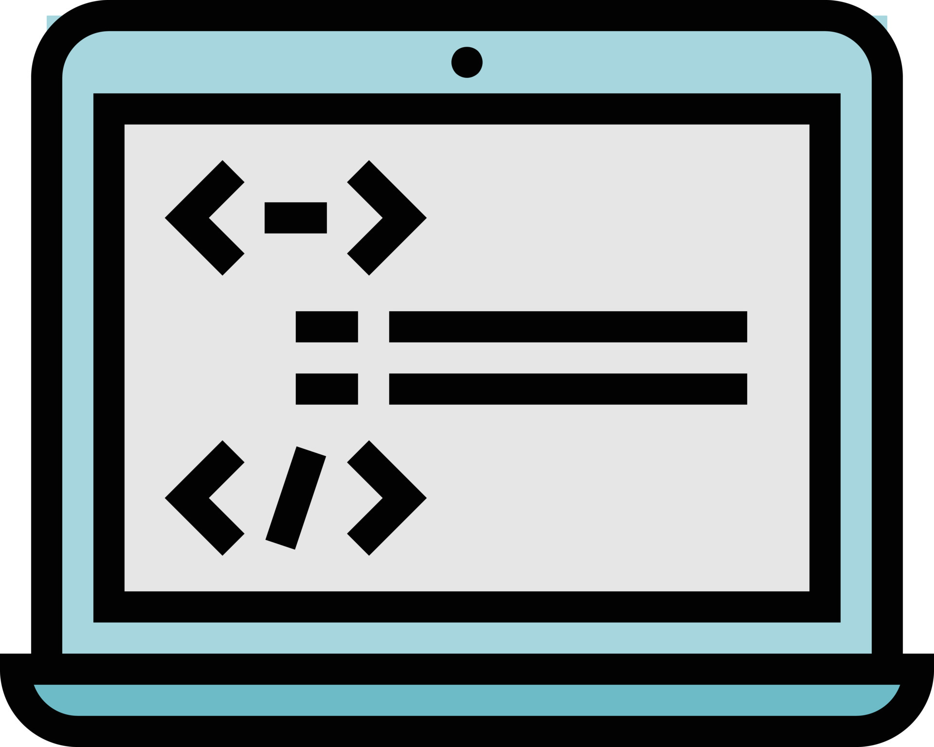 Programming Coding Structure Software Development Filled Outline Icon