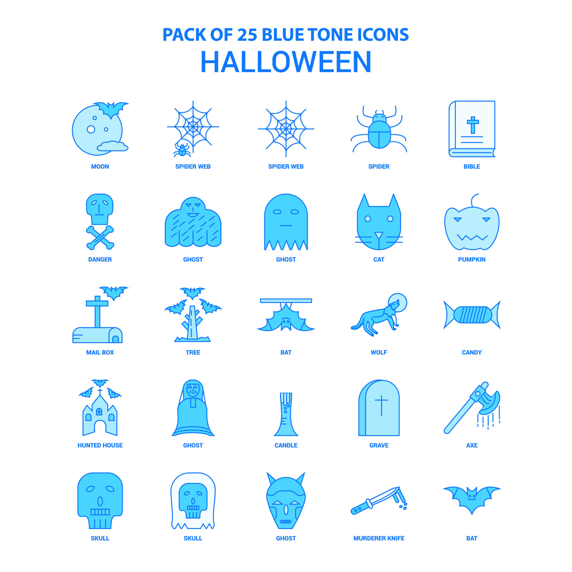 Halloween Blue Tone Icon Pack 25 Icon Sets 14248114 Vector Art at Vecteezy Halloween Blue Tone Icon Pack 25 Icon Sets 14248114 Vector Art at Vecteezy