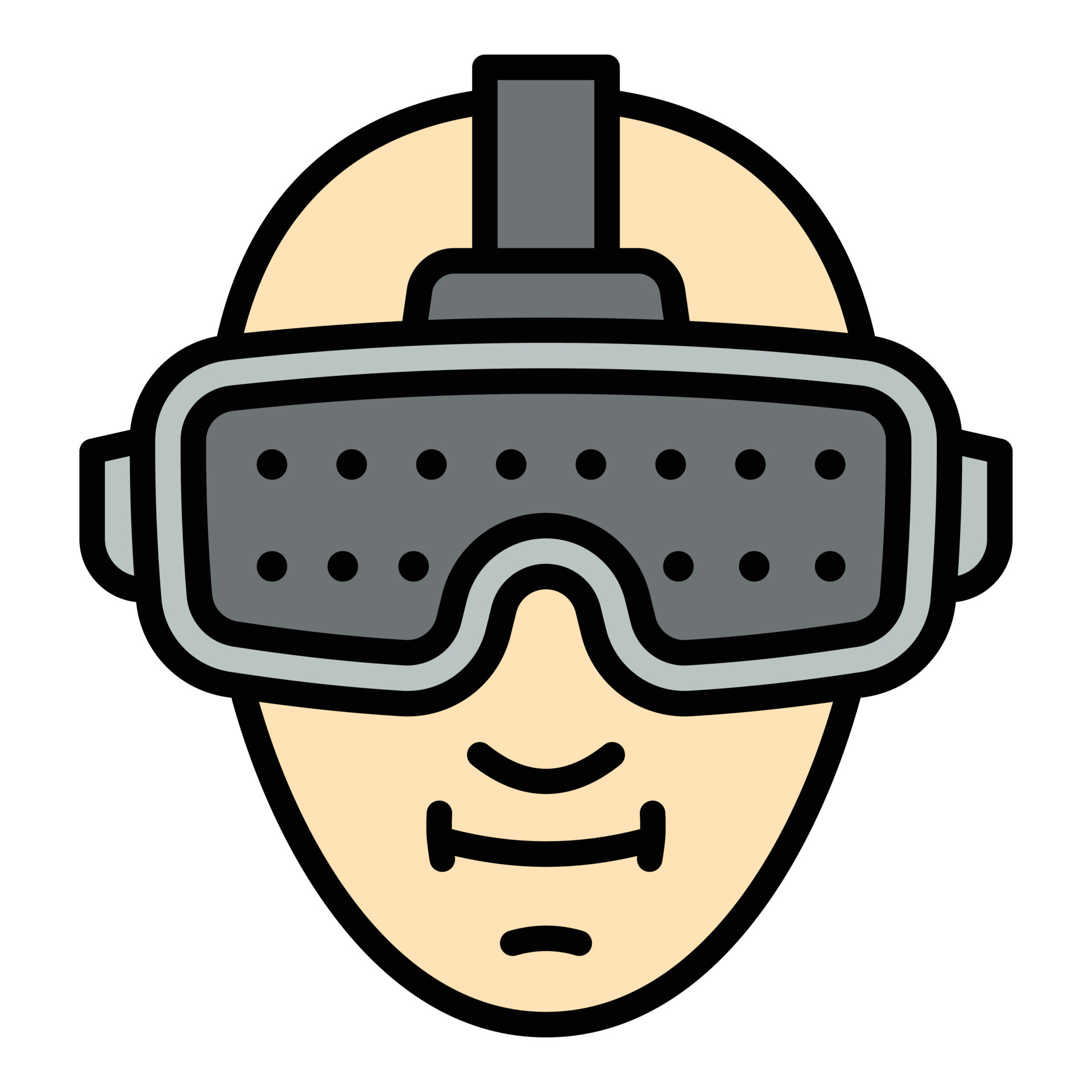 3d game simulation icon, outline style 14257823 Vector Art at Vecteezy