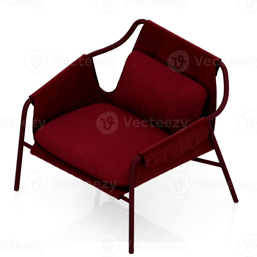 Isometric Armchair Isolated 3D render 14263489 PNG Isometric Armchair Isolated 3D render 14263489 PNG