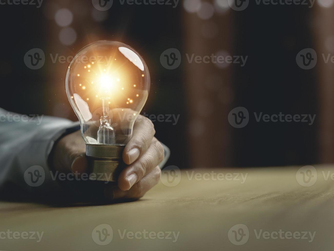 Businesswoman holding a light bulb, Creative new idea. Innovation ... Businesswoman holding a light bulb, Creative new idea. Innovation ...