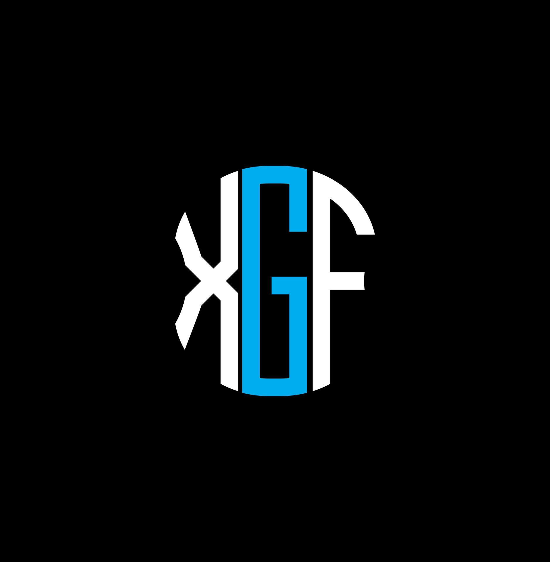 diseño creativo abstracto del logotipo de la letra xff. xff diseño unico 14265793 Vector en Vecteezy