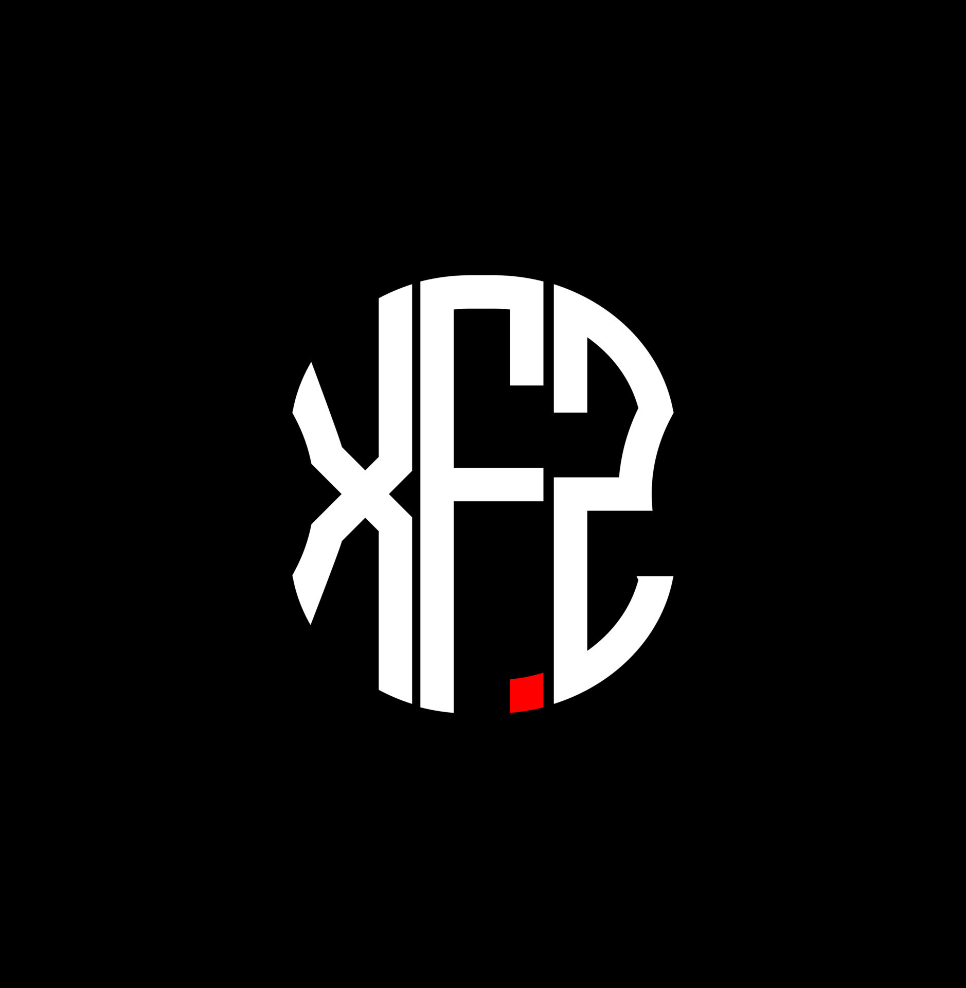 XFZ letter logo abstract creative design. XFZ unique design 14266630 Vector Art at Vecteezy