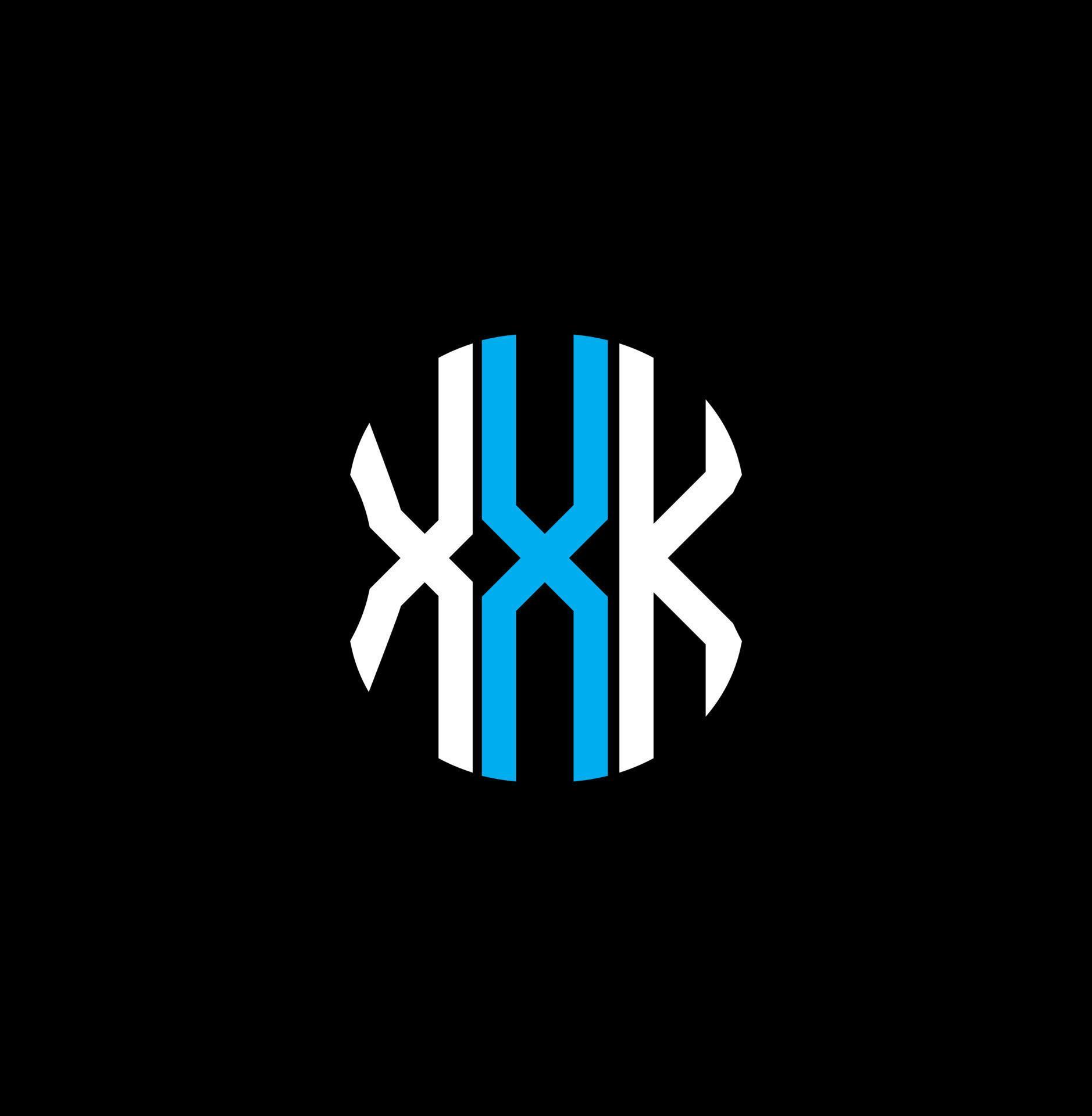 Xxk Letter Logo Abstract Creative Design Xxk Unique Design 14266947 Vector Art At Vecteezy