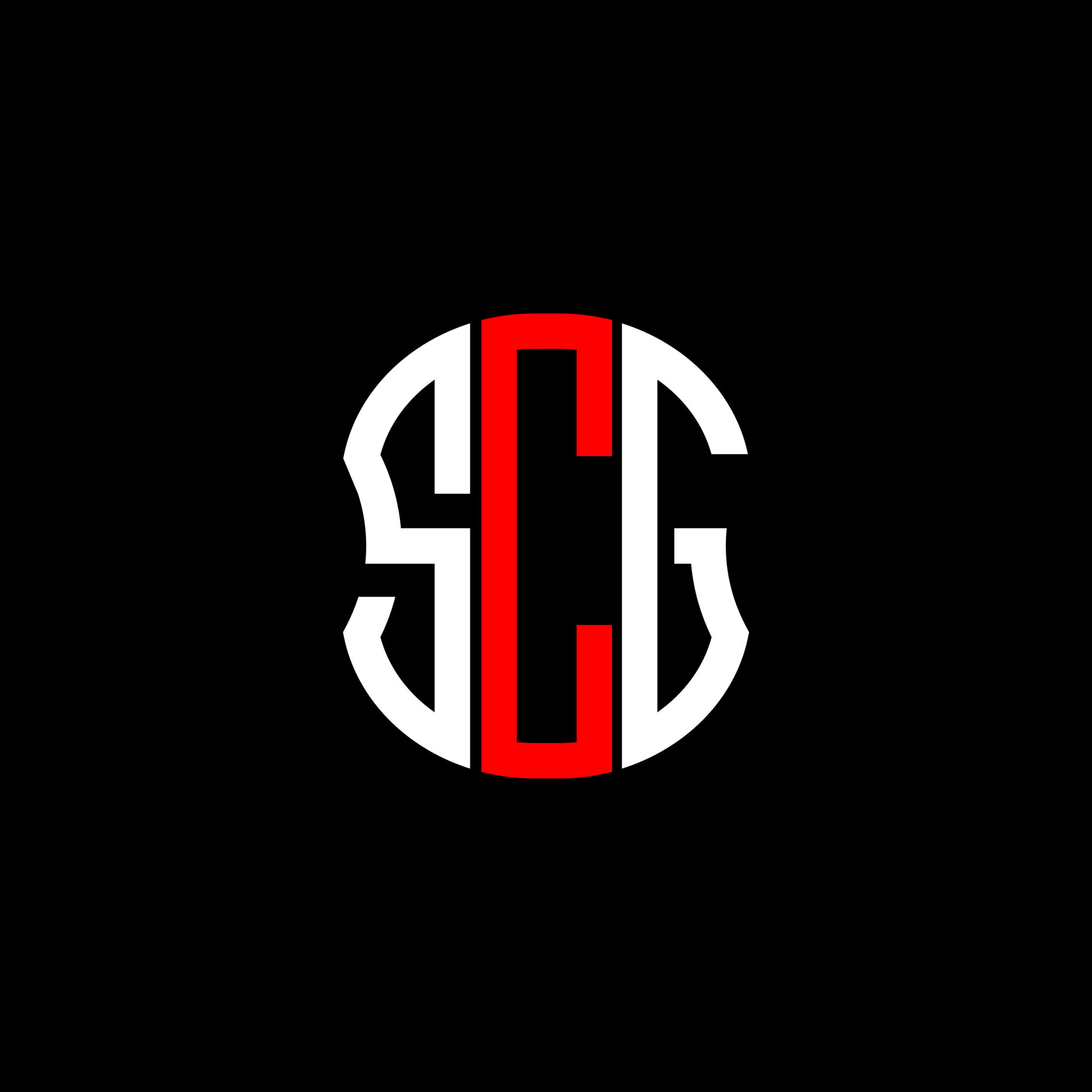 Scg Letter Logo Abstract Creative Design Scg Unique Design 14267022 Vector Art At Vecteezy