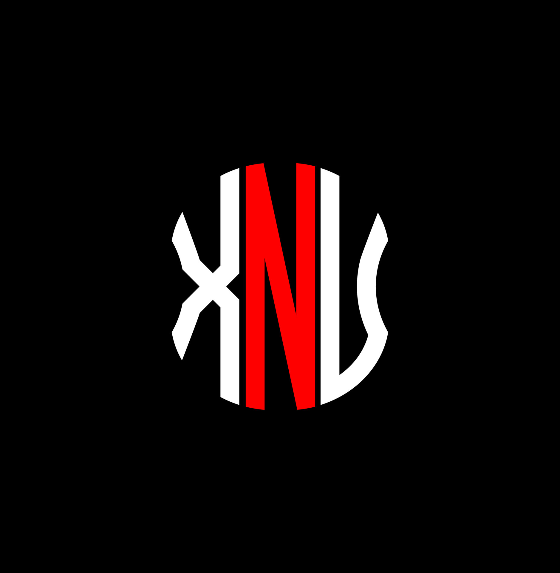 XNU letter logo abstract creative design. XNU unique design 14267364 Vector Art at Vecteezy