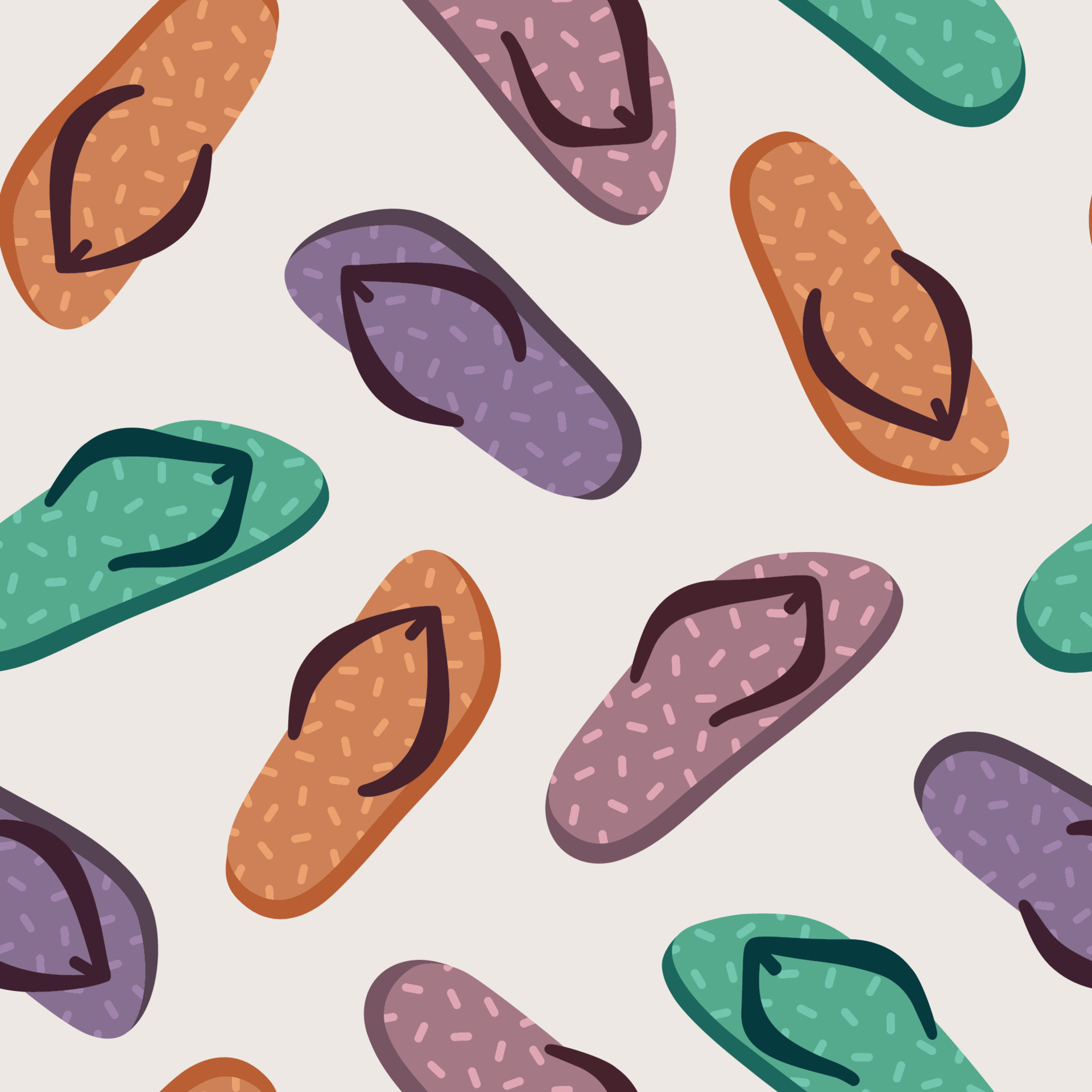 patrón de chanclas 14268930 Vector en Vecteezy