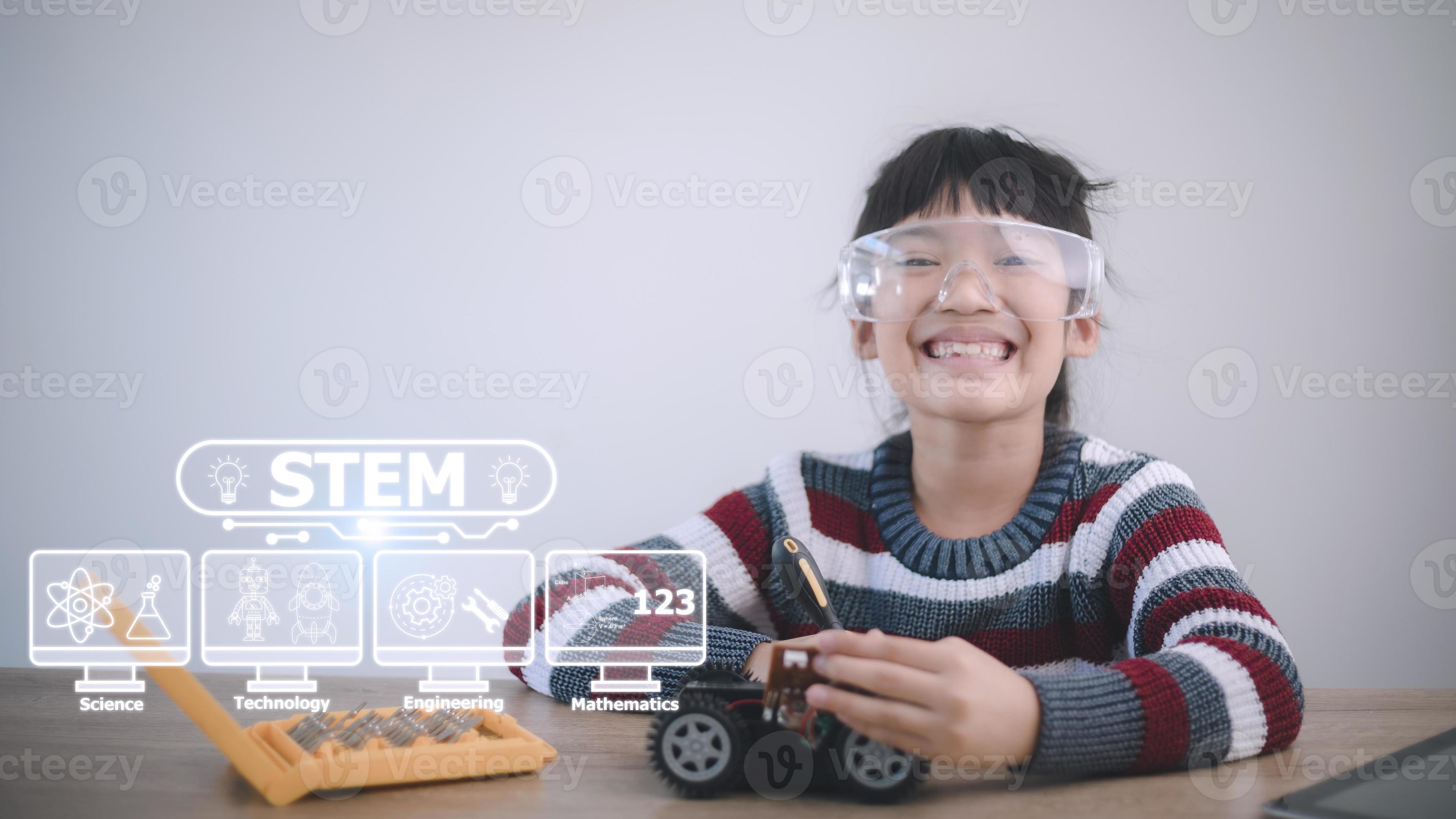 STEM Education Concept, STEM. Science Technology Engineering Math. Sci ...