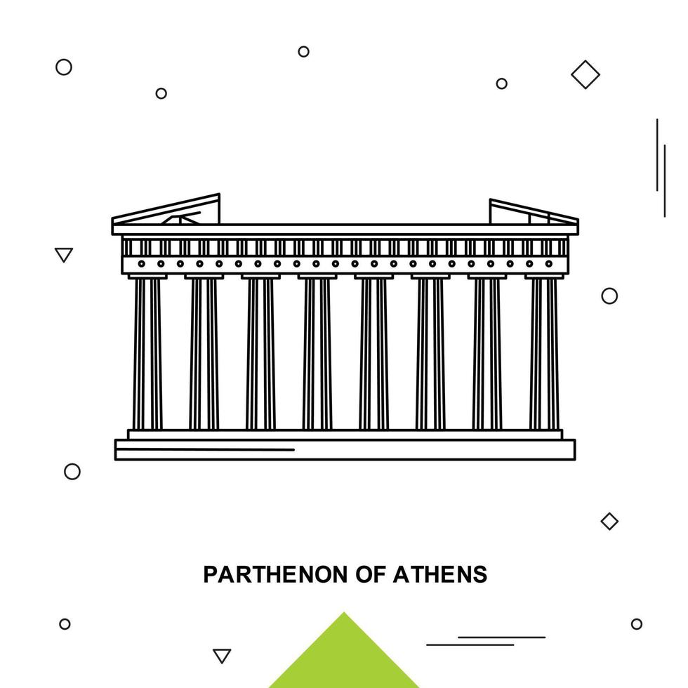 PARTHENON OF ATHENS 14269709 Vector Art at Vecteezy