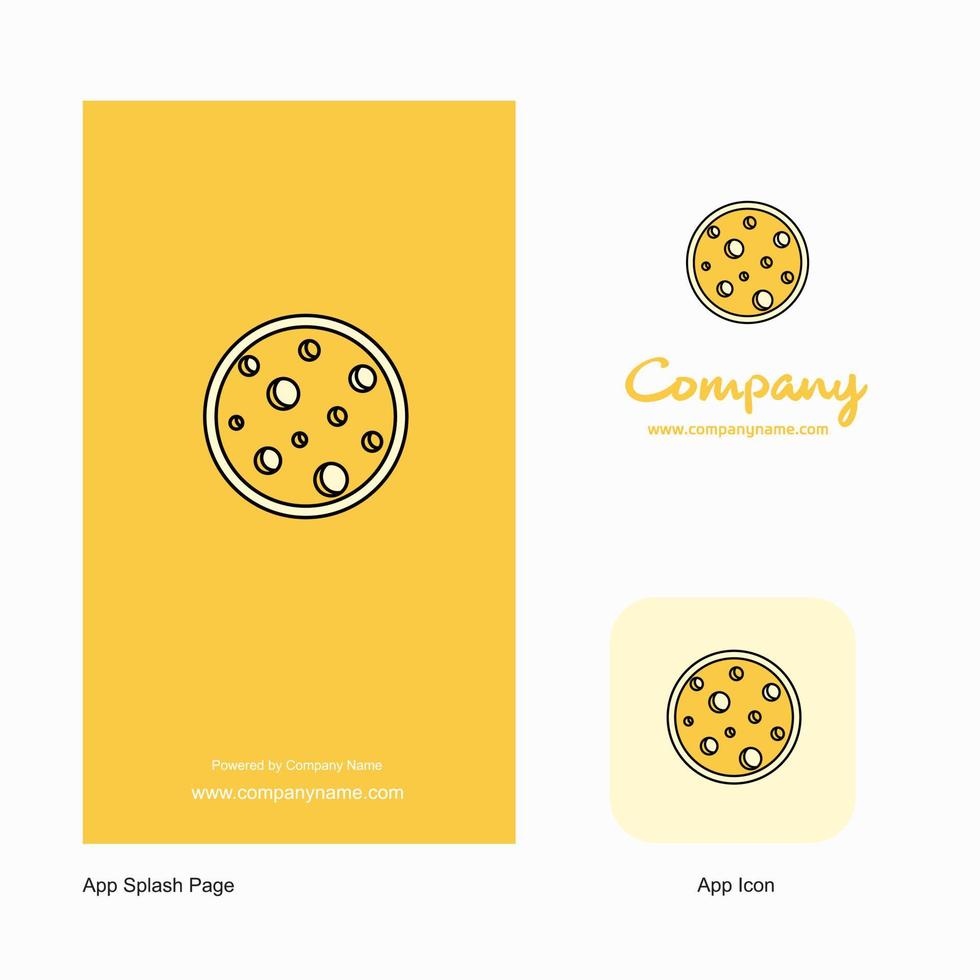 Moon Company Logo App Icon and Splash Page Design Creative Business App Design Elements 14270231 ...