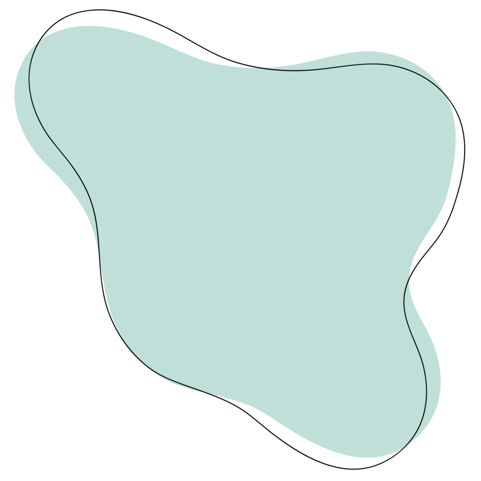 Abstract Colorful Blob Shapes Element Design 14273535 Png