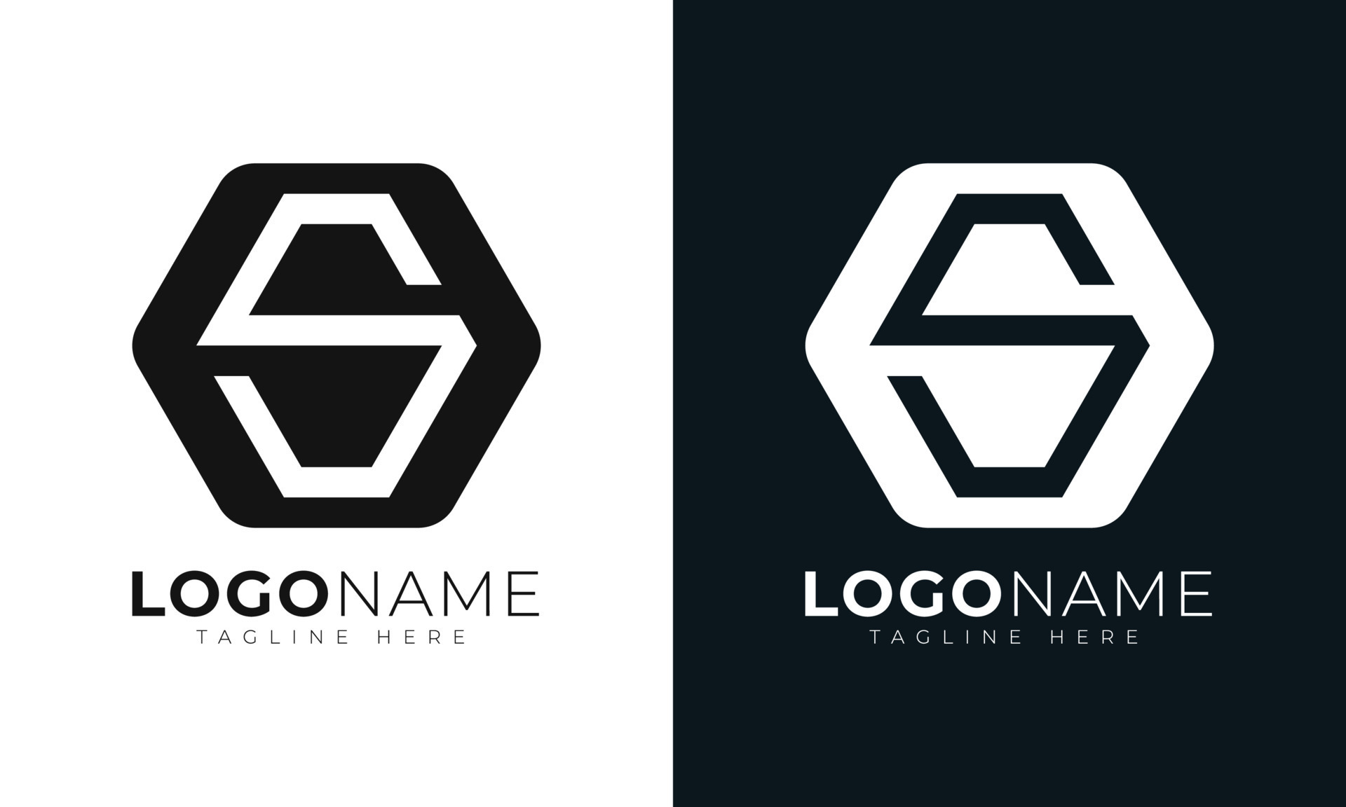 plantilla de diseño de vector de logotipo de letra inicial s. con forma ... plantilla de diseño de vector de logotipo de letra inicial s. con forma ...