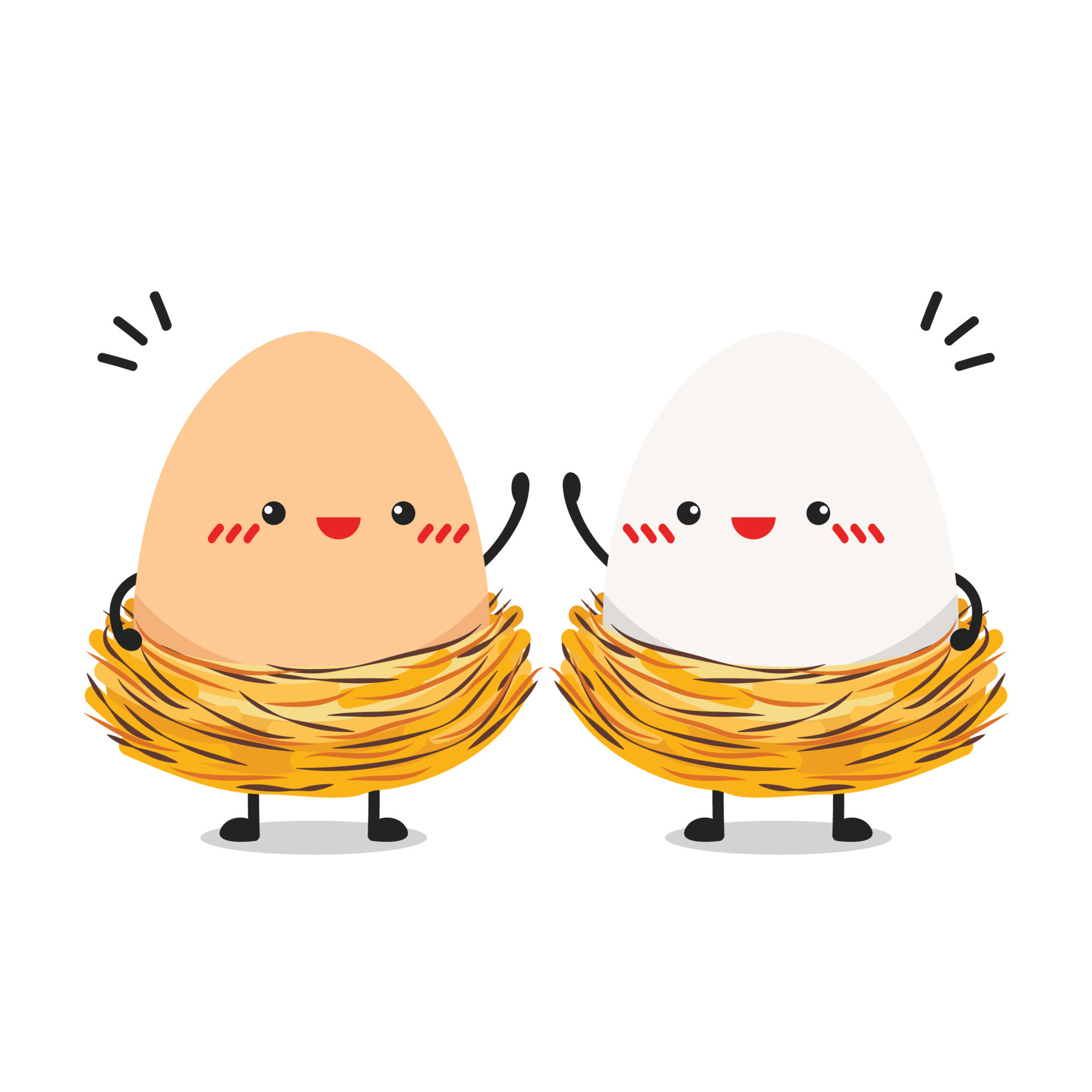 Egg character design. egg vector on white background. 14275548 Vector ... Egg character design. egg vector on white background. 14275548 Vector ...