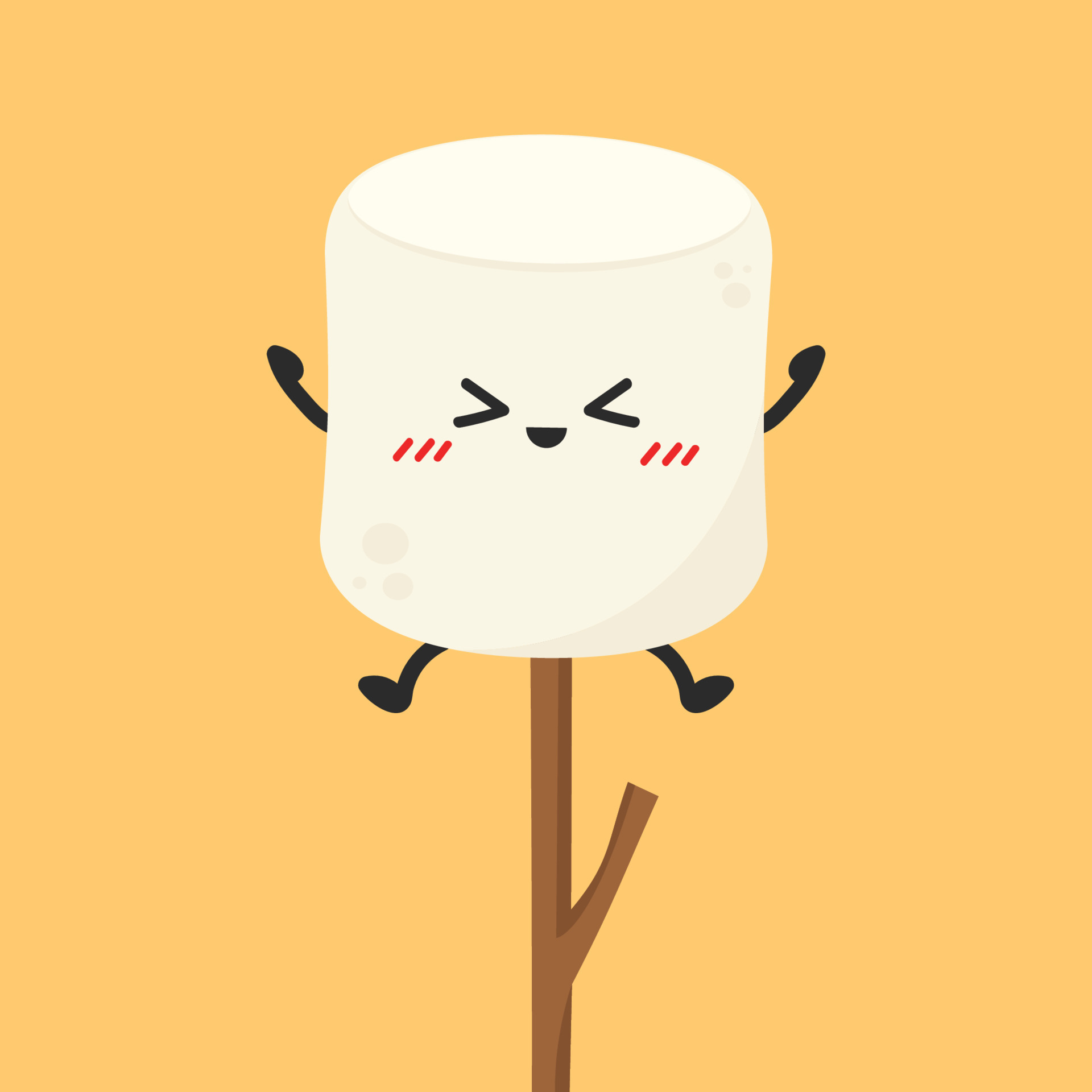 Marshmallow cartoon. marshmallow character design. Marshmallow vector ... Marshmallow cartoon. marshmallow character design. Marshmallow vector ...