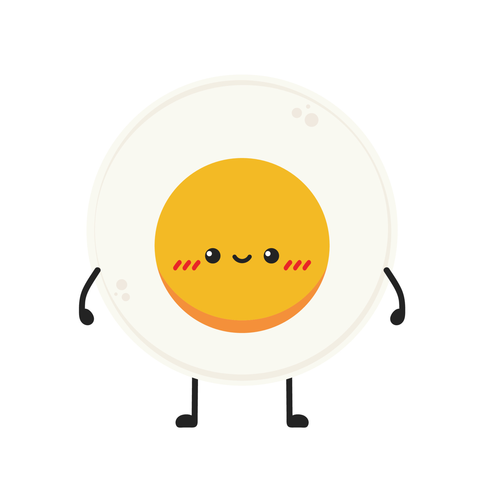 Fried egg character design. Fried egg vector. egg character. 14275608 ... Fried egg character design. Fried egg vector. egg character. 14275608 ...