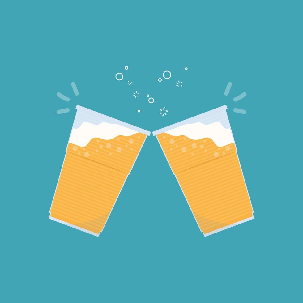 Beer Cup Vector Beer Cup Logo Design Wallpaper Free Space For Text Background 14275672