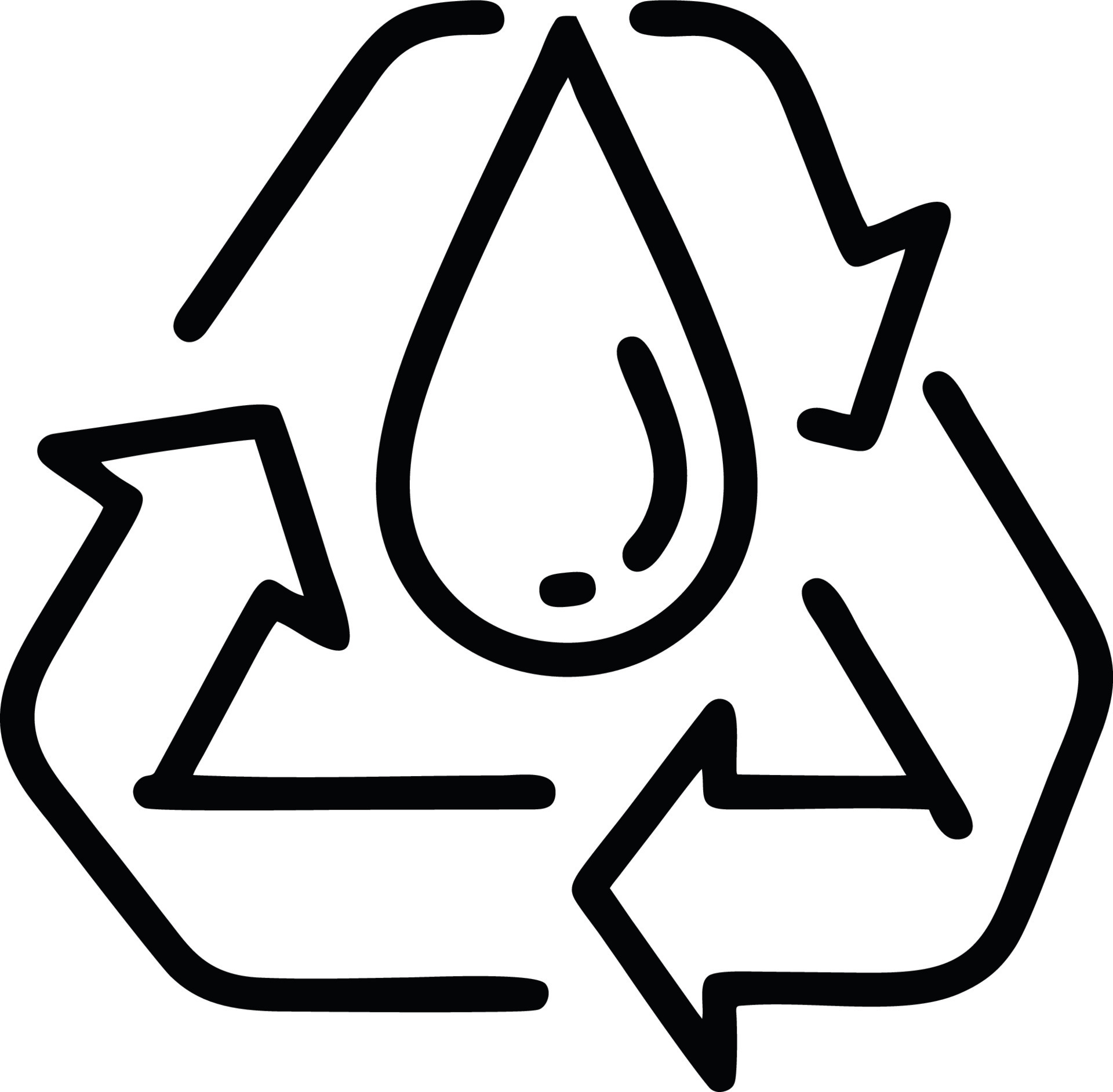 Trash Icon Recycle Icon Black Silhouette Recycle Symbol Design 14275986 Vector Art At Vecteezy