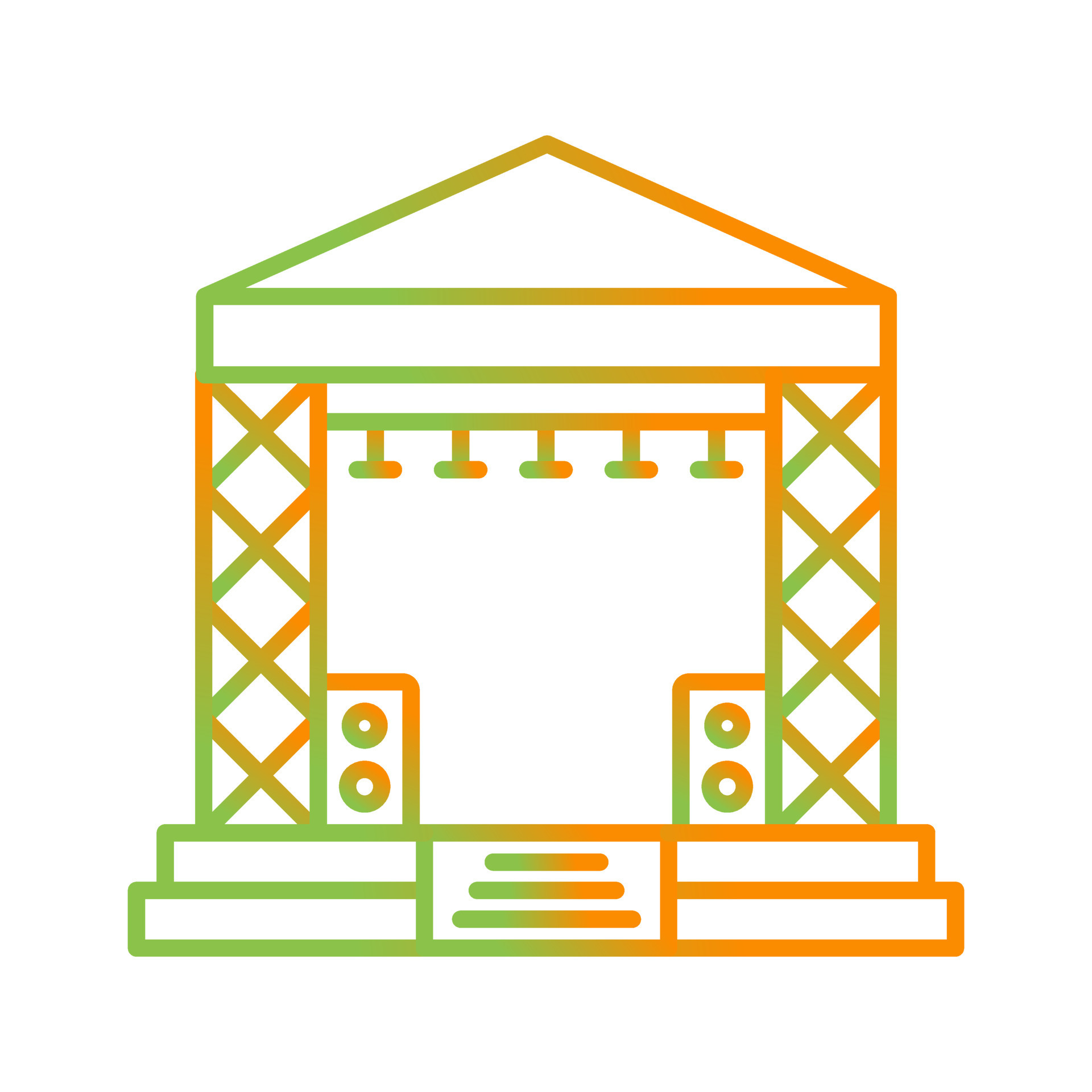 Stage Vector Icon 14277043 Vector Art at Vecteezy