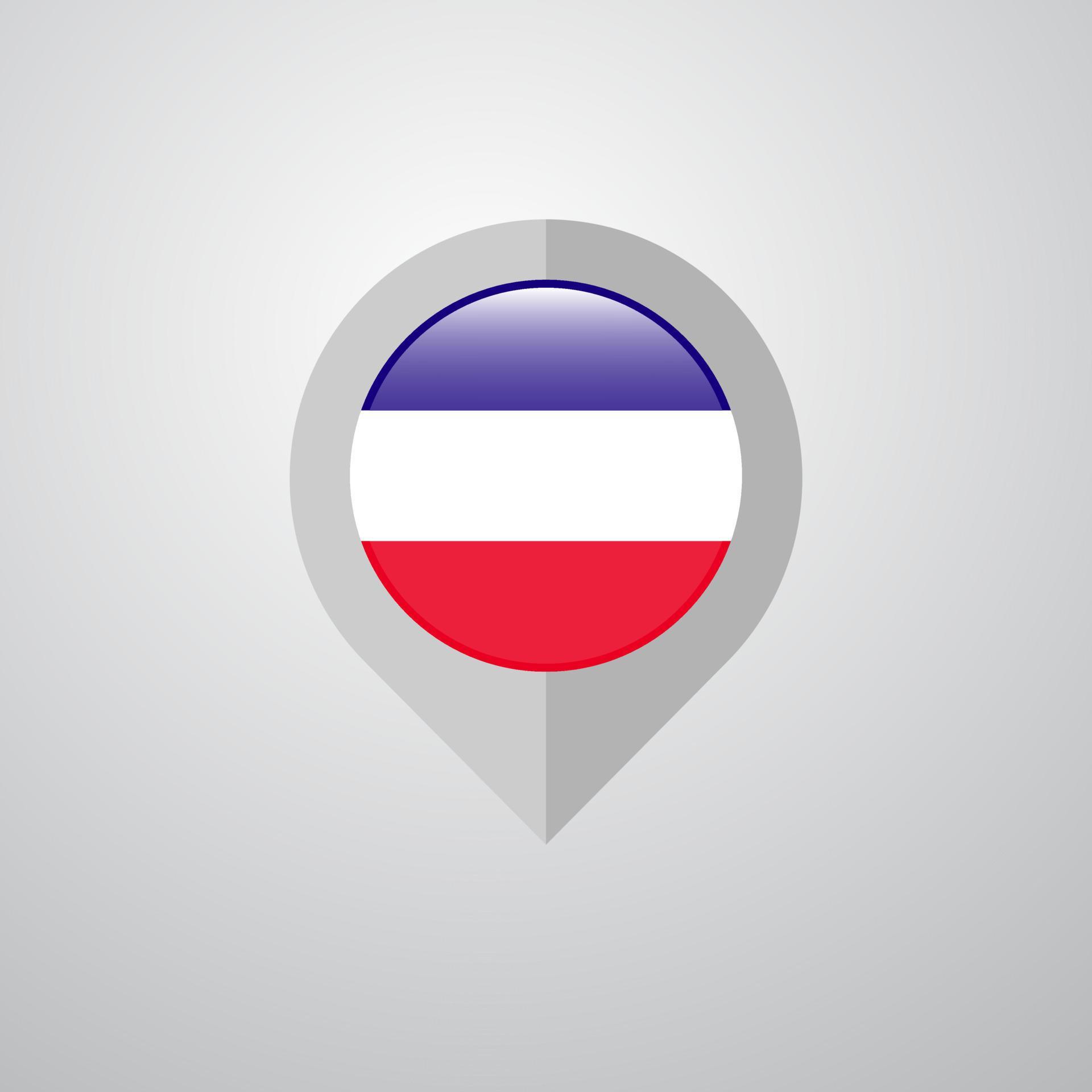Map Navigation pointer with Los Altos flag design vector 14279004 Vector Art at Vecteezy