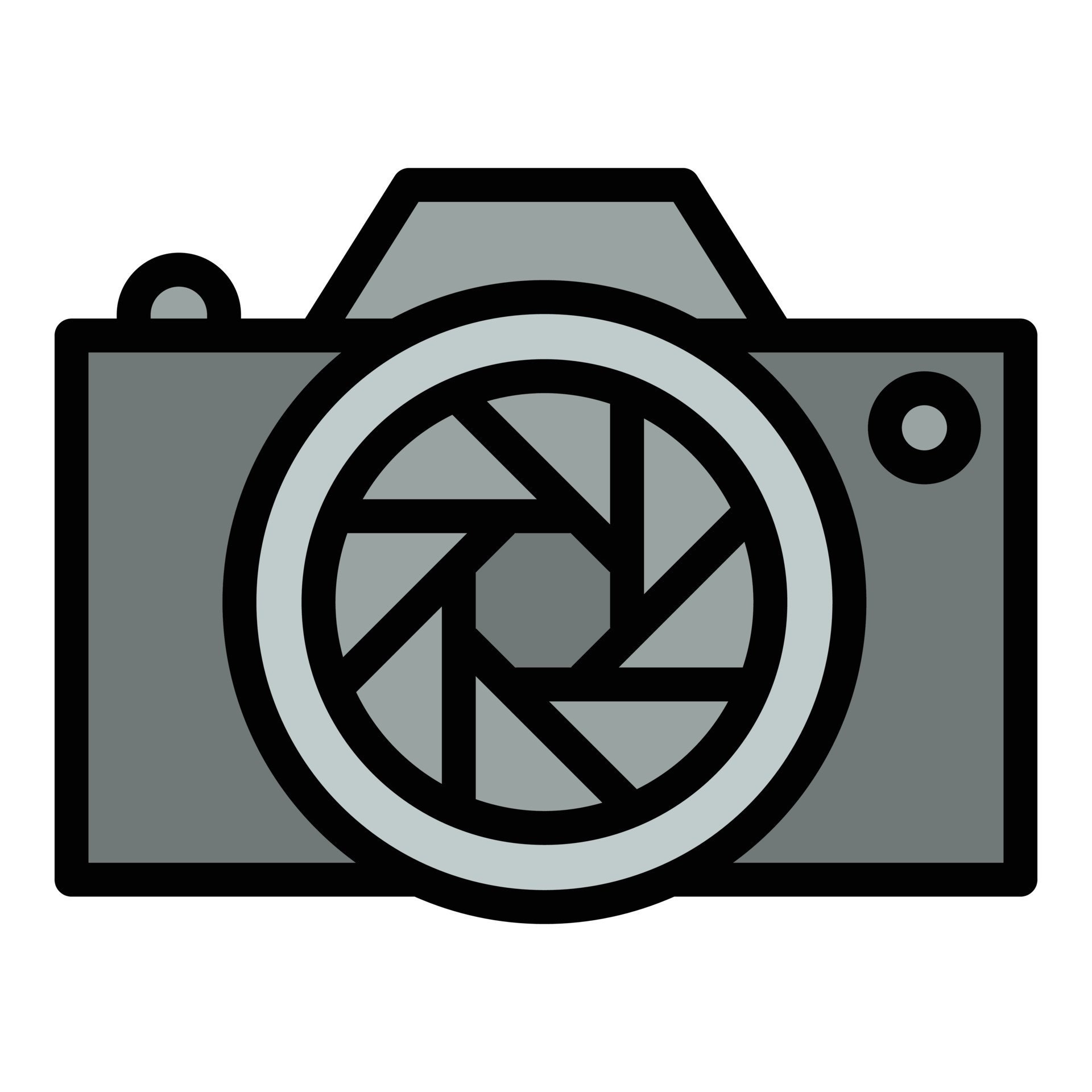 Professional Camera Icon Outline Style 14281359 Vector Art At Vecteezy