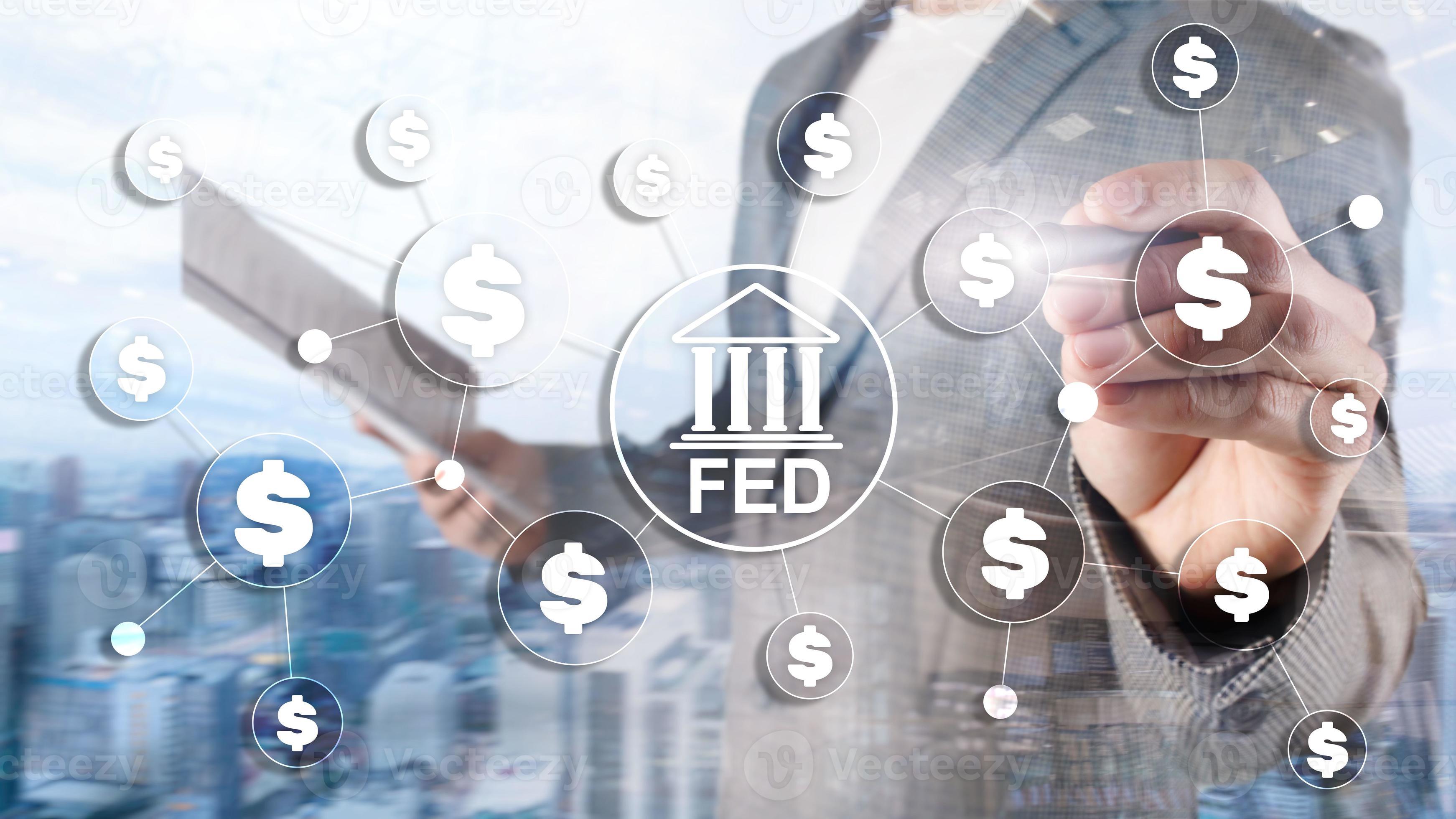 FED federal reserve system usa banking financial system business concept. 14281440 Stock Photo ...