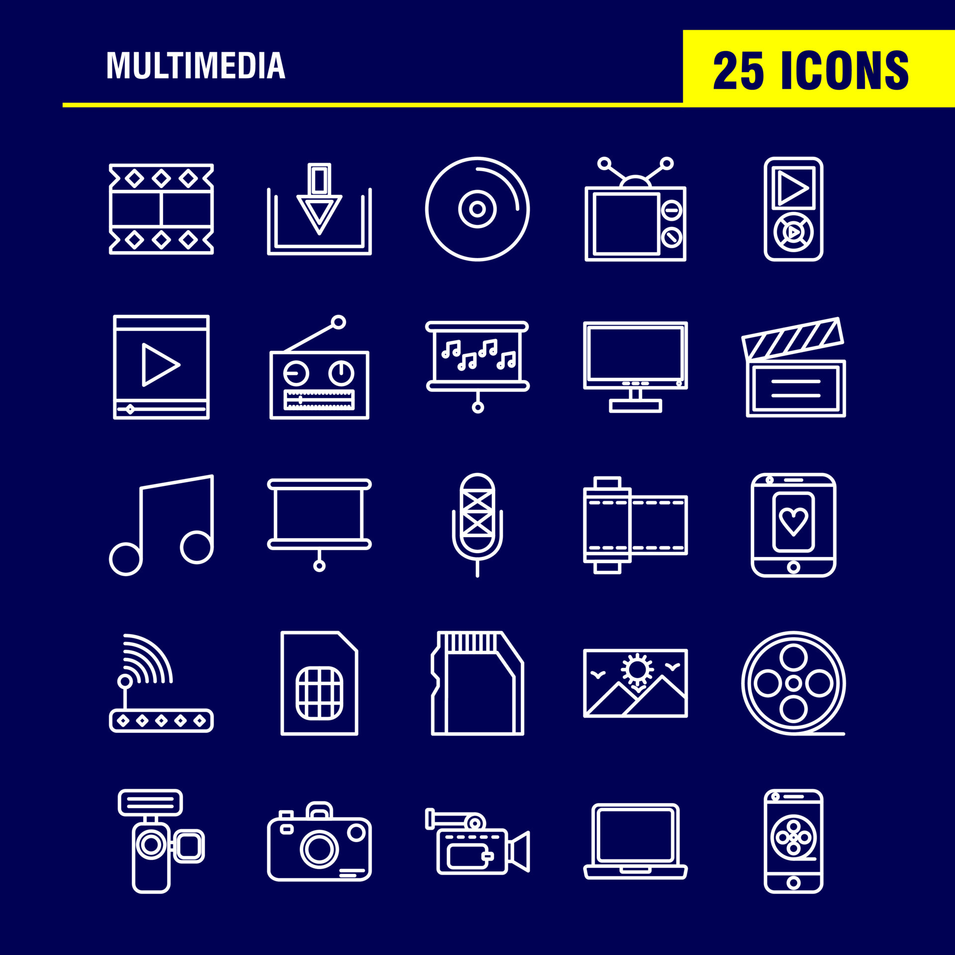 Restaurant Line Icons Set For Infographics Mobile Uxui Kit And Print Design Include Bun Food