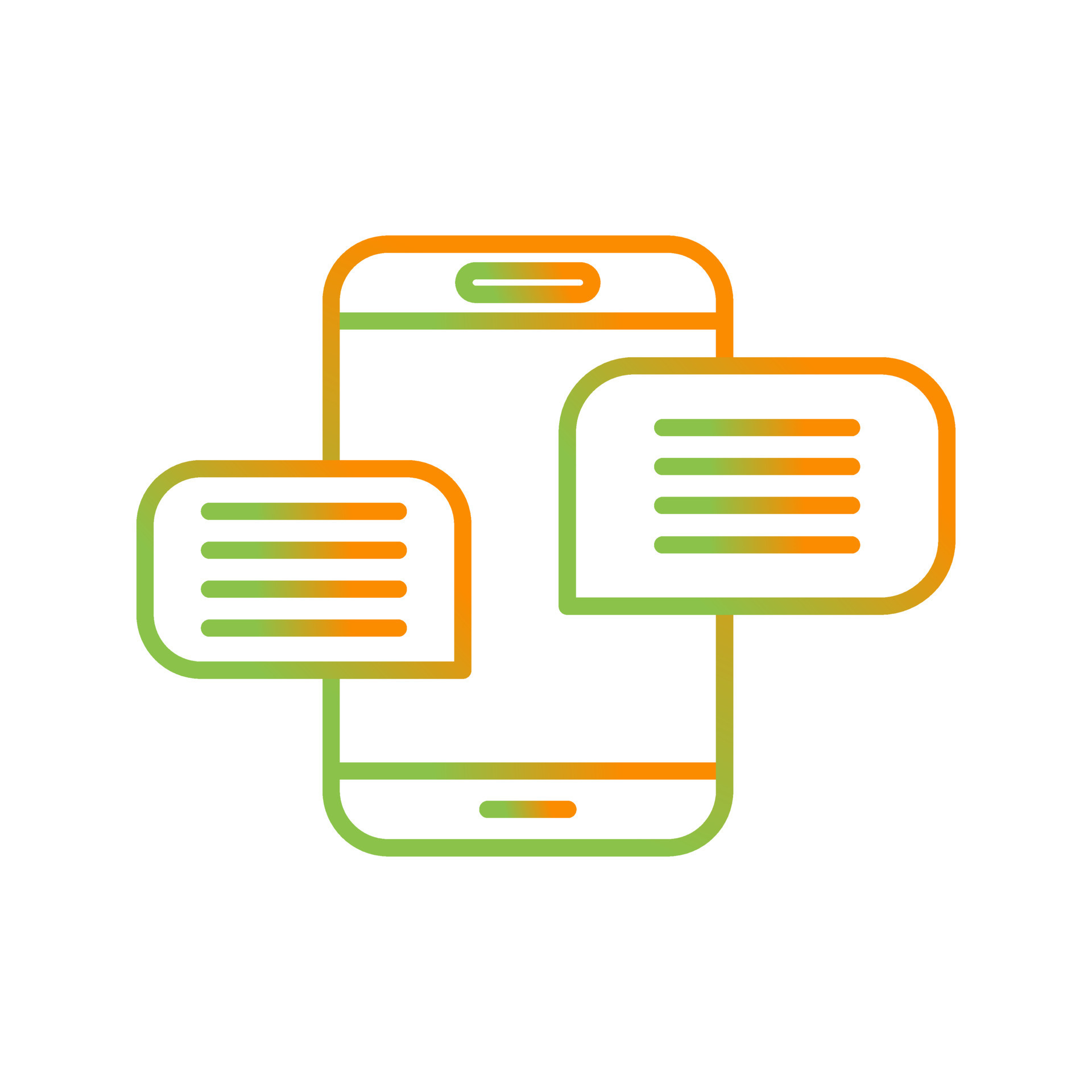 Messages Vector Icon 14282098 Vector Art at Vecteezy