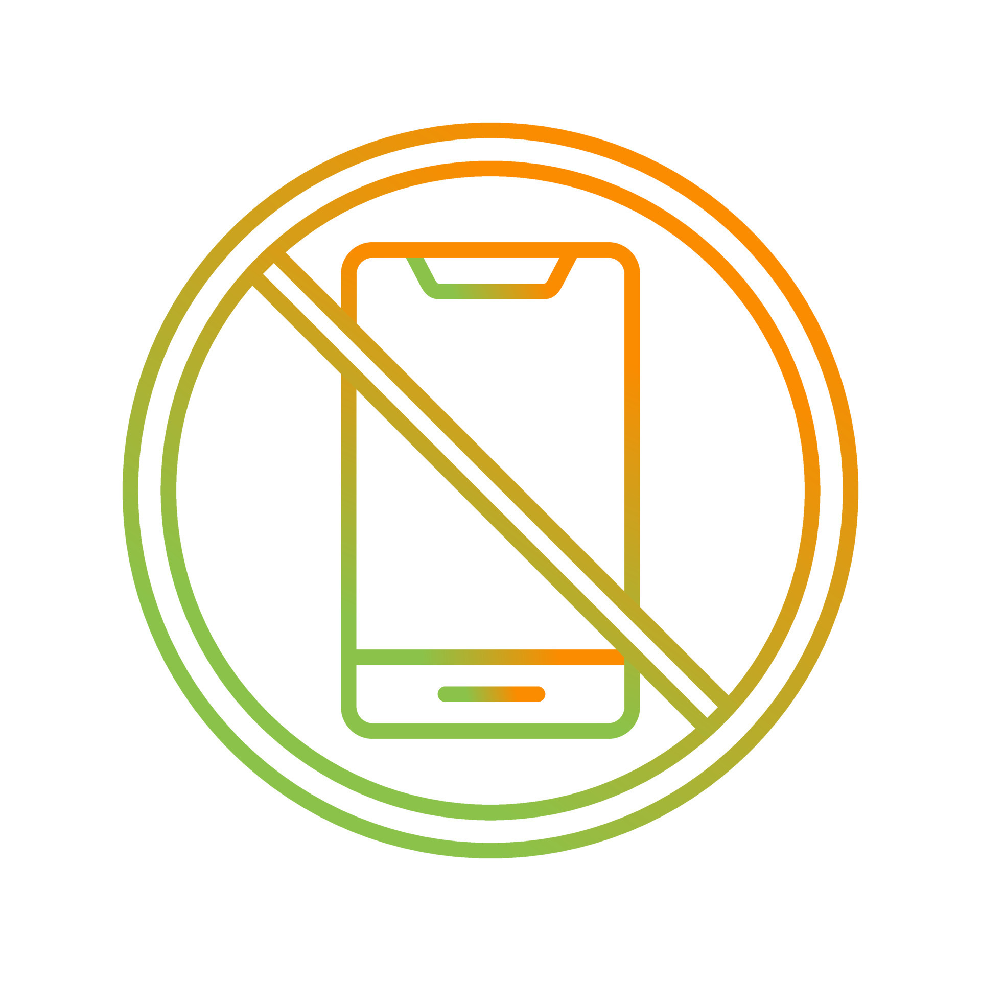 No Cell Phone Vector Icon 14283107 Vector Art at Vecteezy