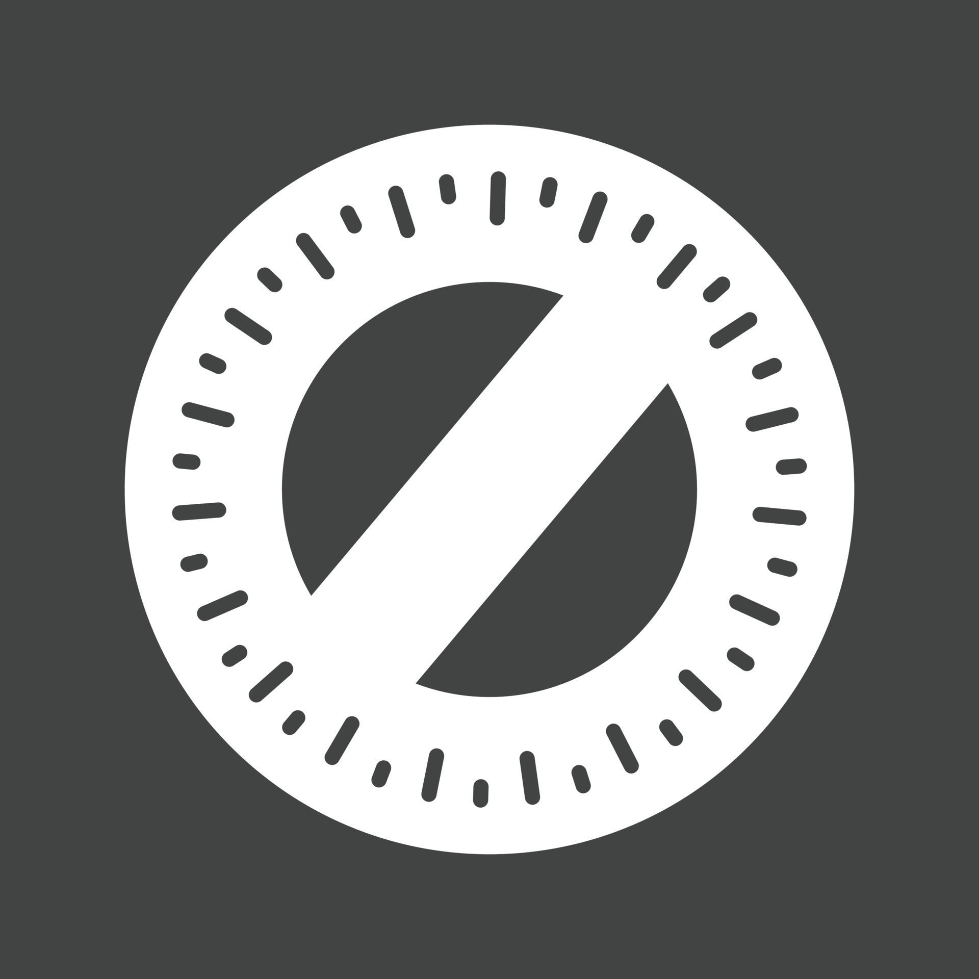 Round Scale Glyph Inverted Icon 14284626 Vector Art at Vecteezy