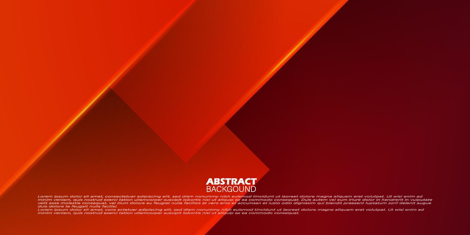 dark red and orange background vector overlap layer on blank space for background design. Simple ...
