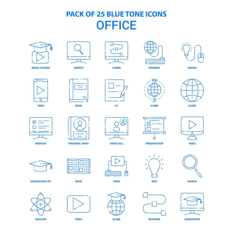 Office Blue Tone Icon Pack 25 Icon Sets 14288128 Vector Art at Vecteezy Office Blue Tone Icon Pack 25 Icon Sets 14288128 Vector Art at Vecteezy