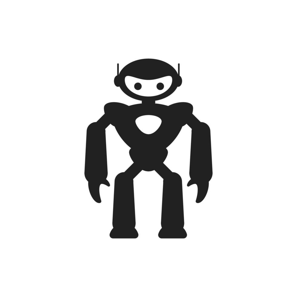 Robot icon vector 14290810 Vector Art at Vecteezy