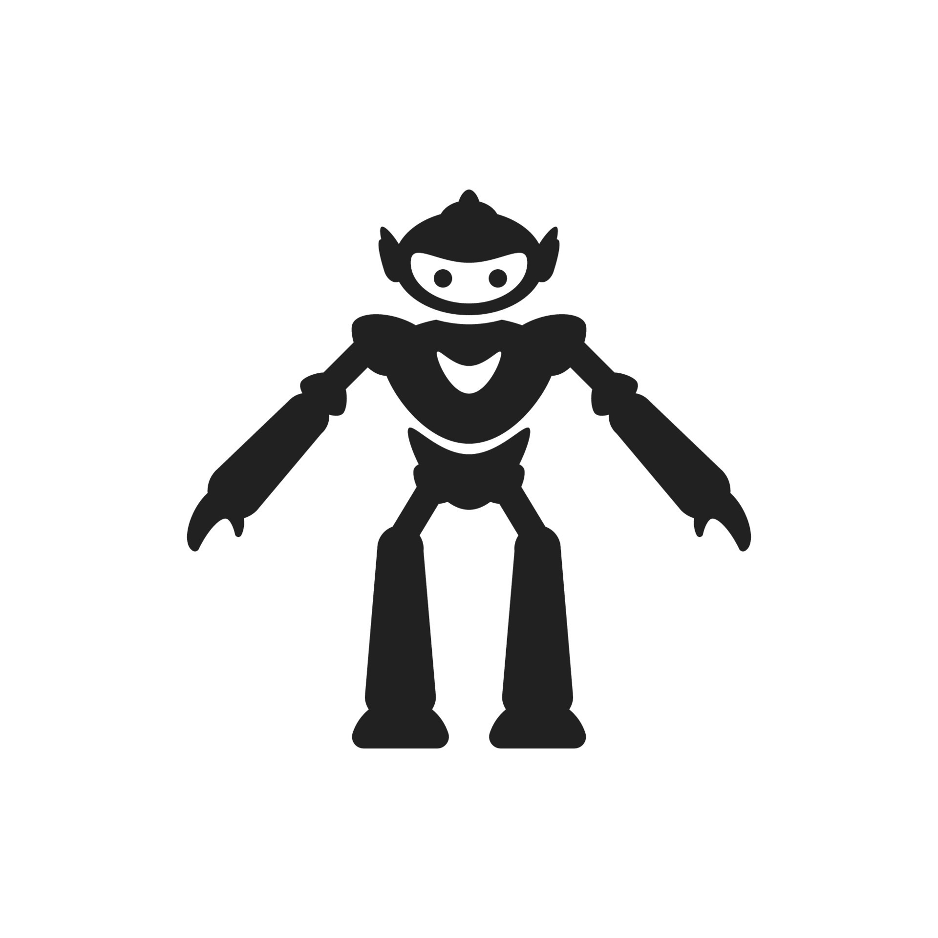 Robot icon vector 14291155 Vector Art at Vecteezy