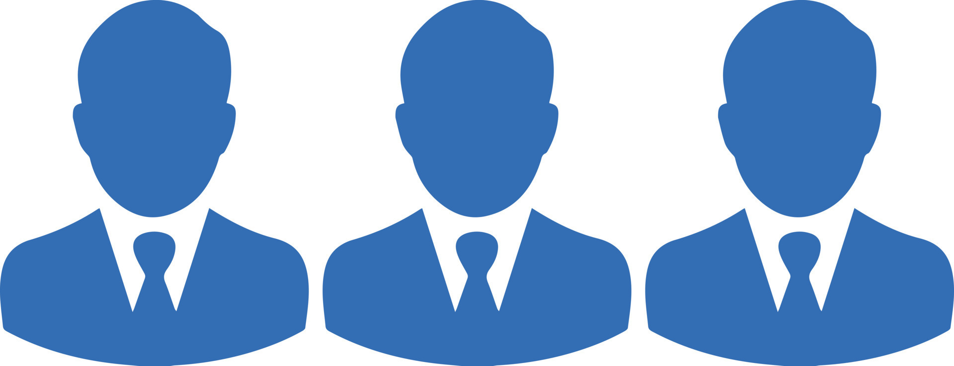 blue Team icon set. leader and workers. Team logo. Icon for business ... blue Team icon set. leader and workers. Team logo. Icon for business ...