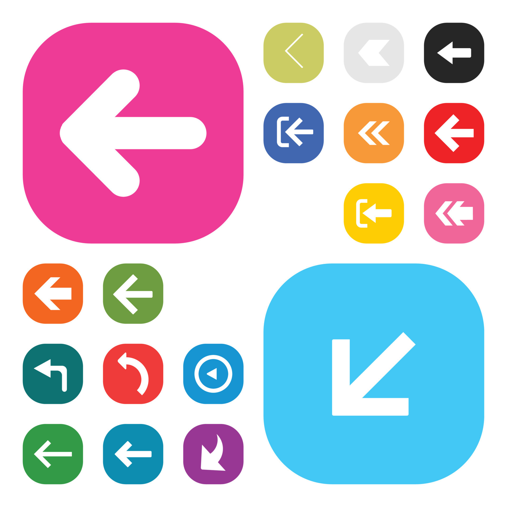 User Interface Buttons Design Set Vector 14292495 Vector Art At Vecteezy