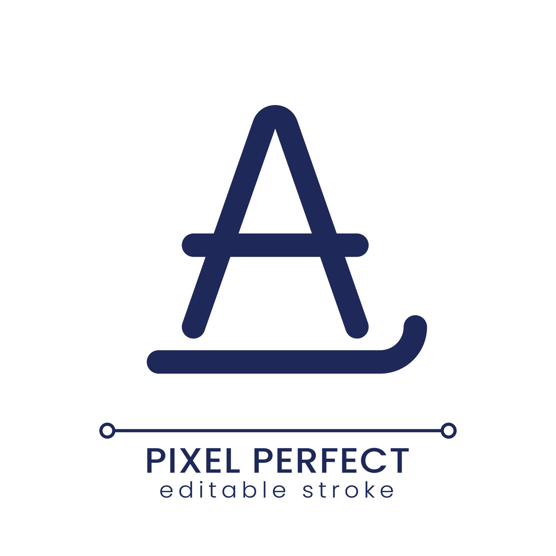 Text Formatting Pixel Perfect Linear Ui Icon Digital Letter Mobile Application Option Gui Ux