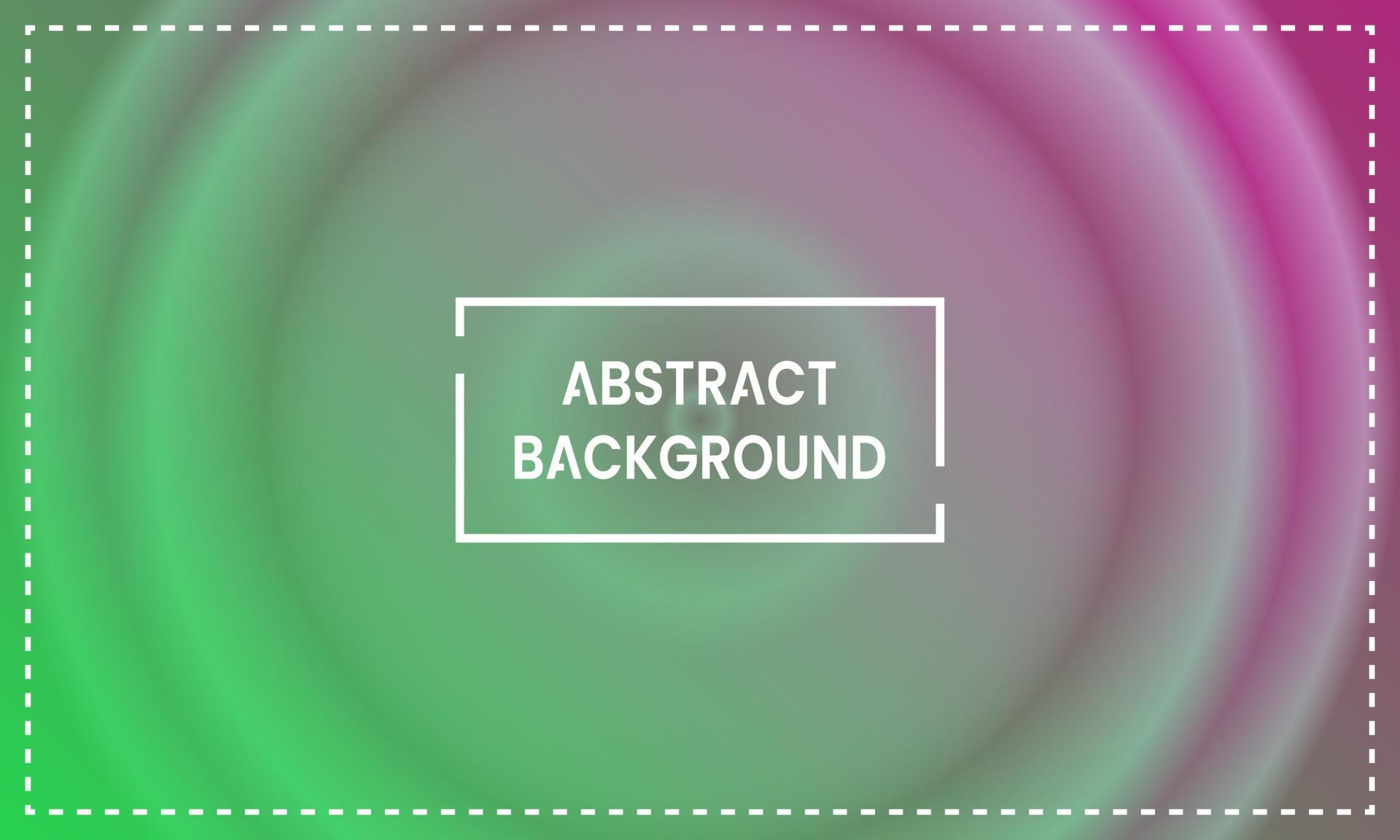 Pink And Green Radial Gradient Abstract Background With Frame Simple Blur Shiny Modern And