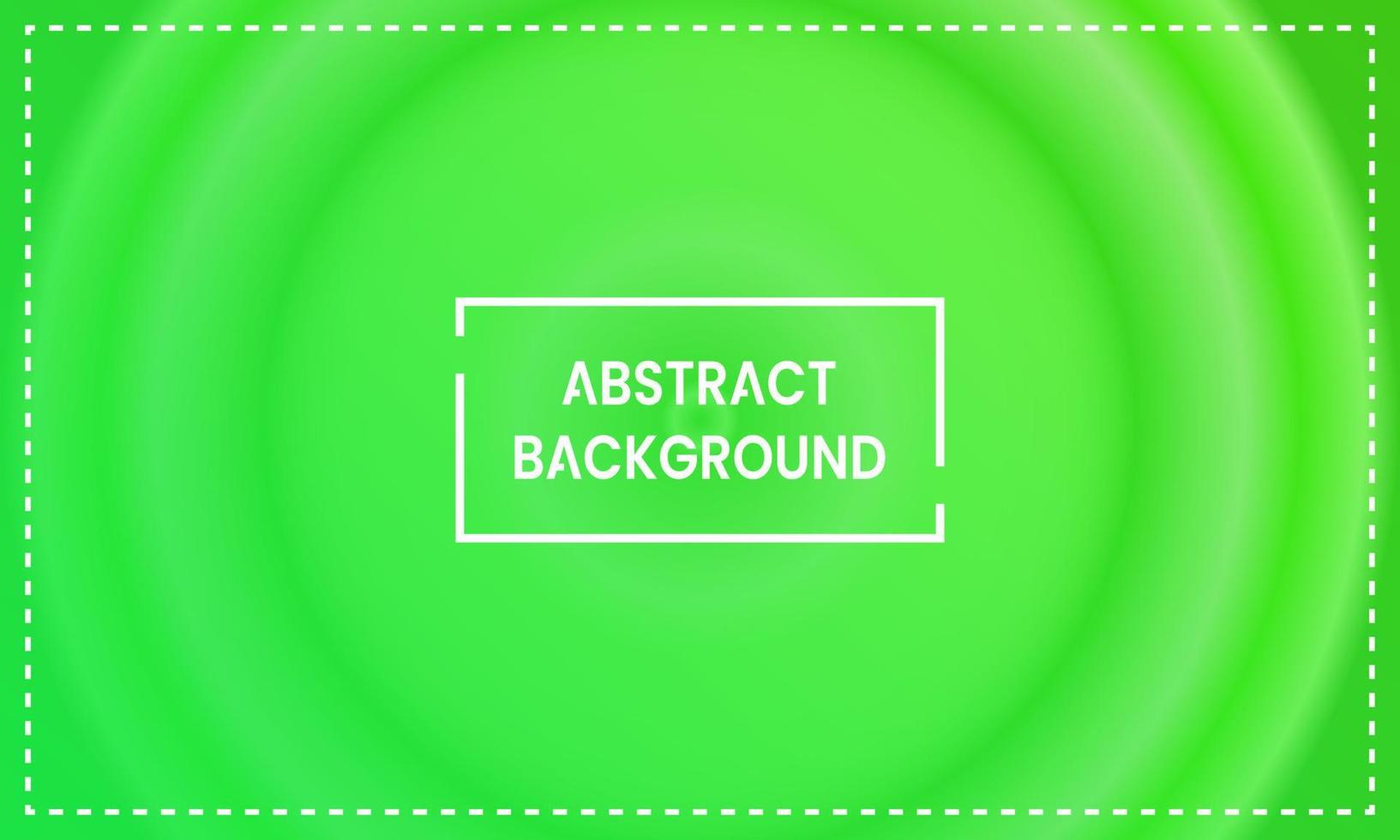 Light Green And Green Radial Gradient Abstract Background With Frame Simple Blur Shiny