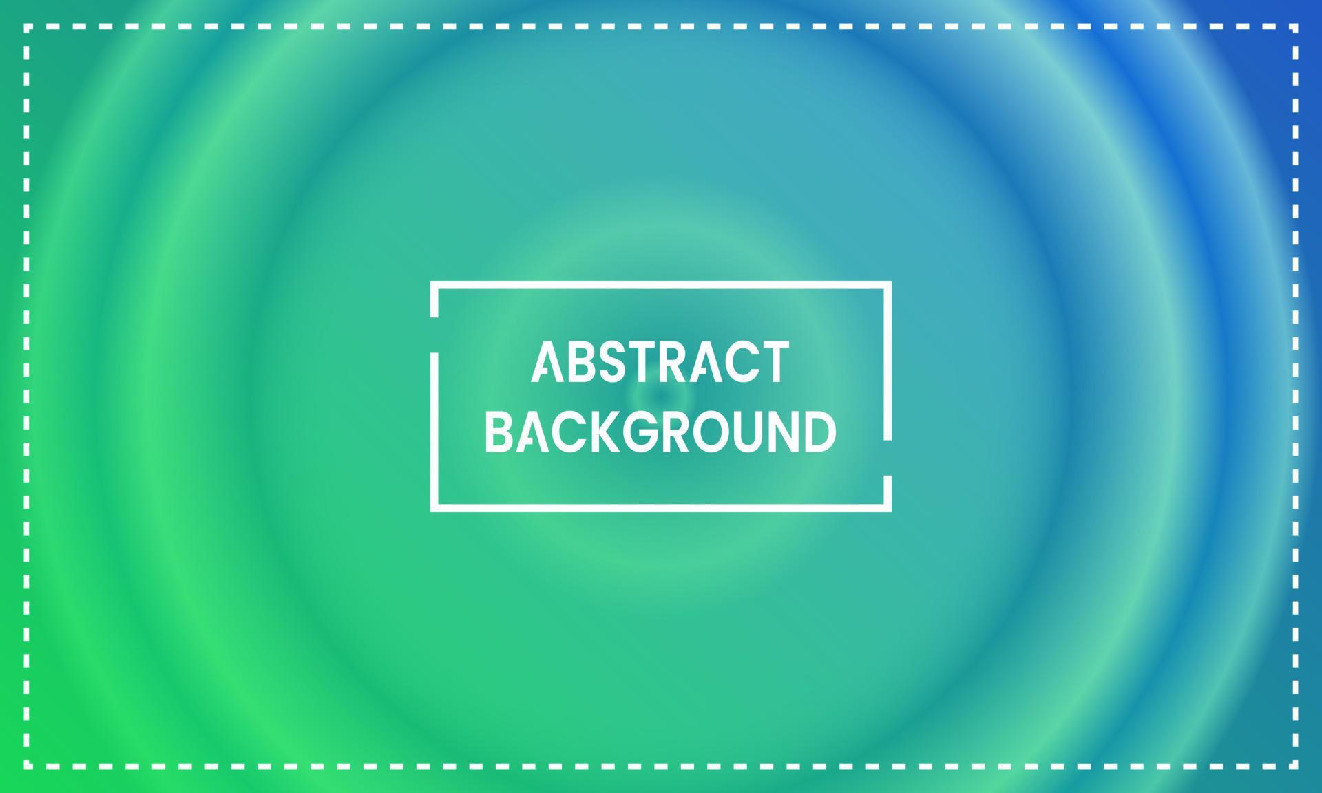 Blue And Green Radial Gradient Abstract Background With Frame Simple Blur Shiny Modern And