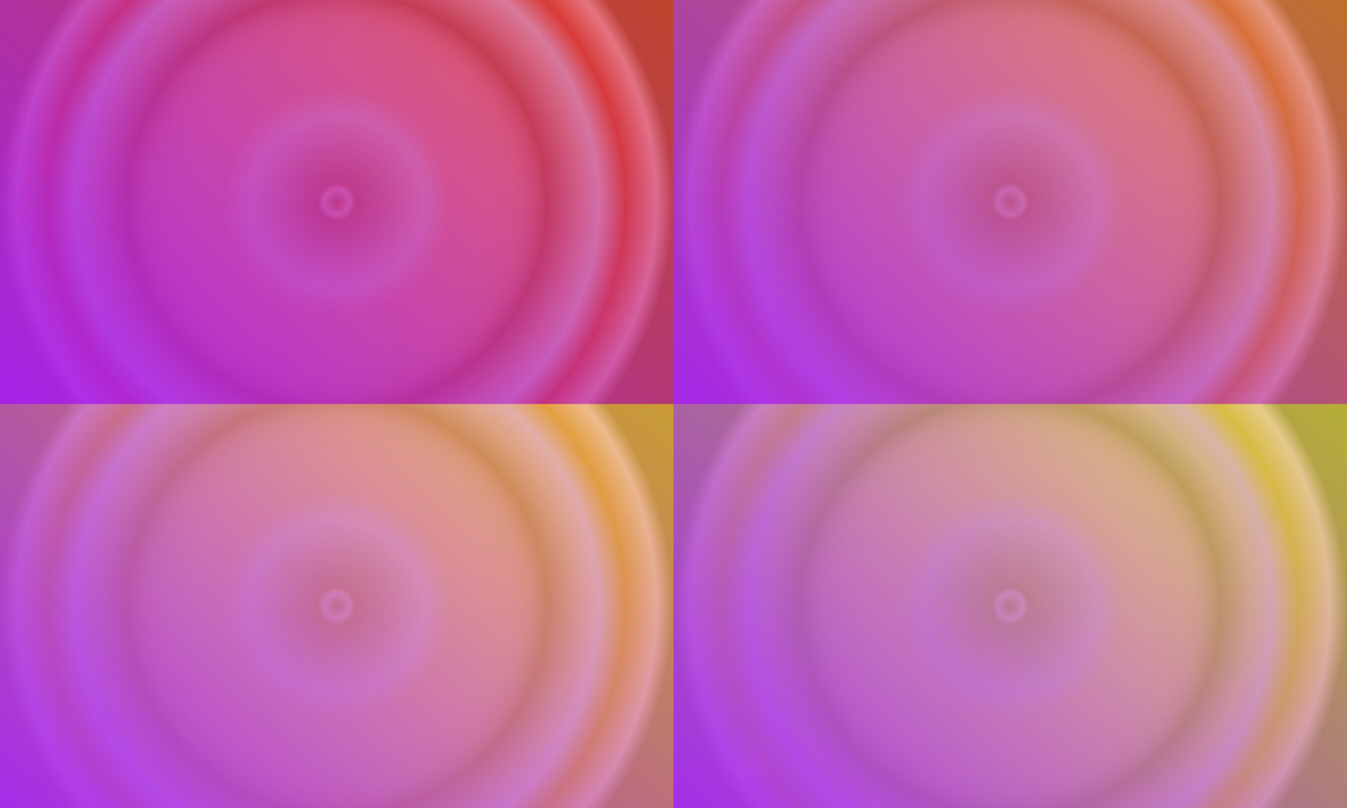 Four Sets Of Purple Radial Gradient Abstract Background Simple Blur Shiny Modern And